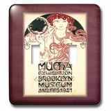 3dRose, Art Deco Poster For 1921 Brooklyn Museum.jpg, double toggle ...