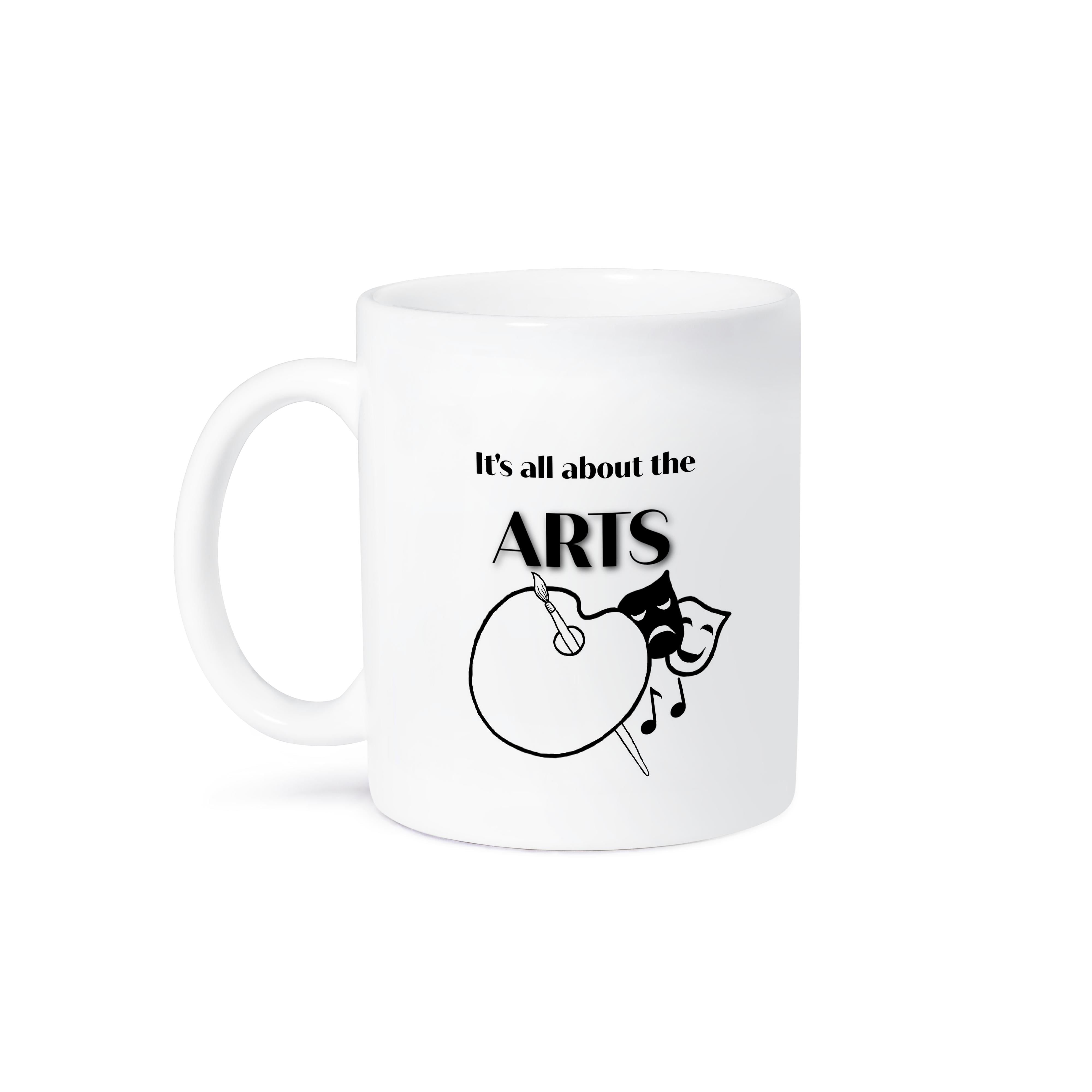 3dRose, Art Symbols With Text Above, 15oz Mug - Walmart.com