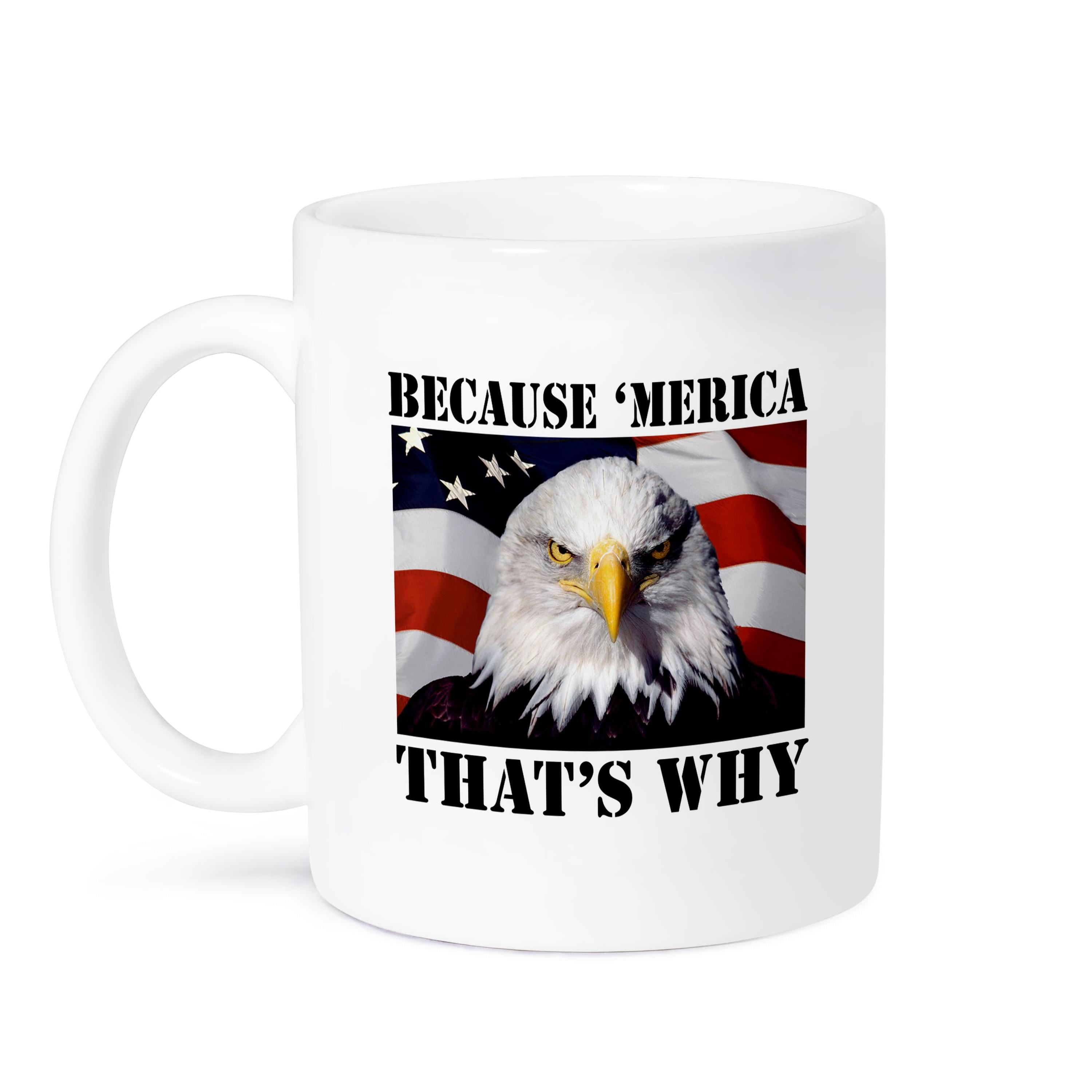 3dRose, Because ‘Merica that’s why, 15oz Mug - Walmart.com