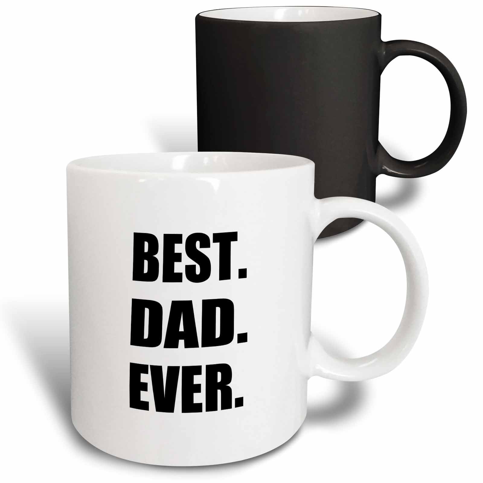 3drose, Best Dad Ever - Gifts for Great Fathers - Fathers Day - Black ...