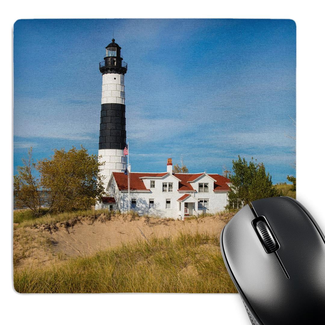 3dRose, Big Sable Point Lighthouse, Lake Michigan, Ludington, Michigan ...
