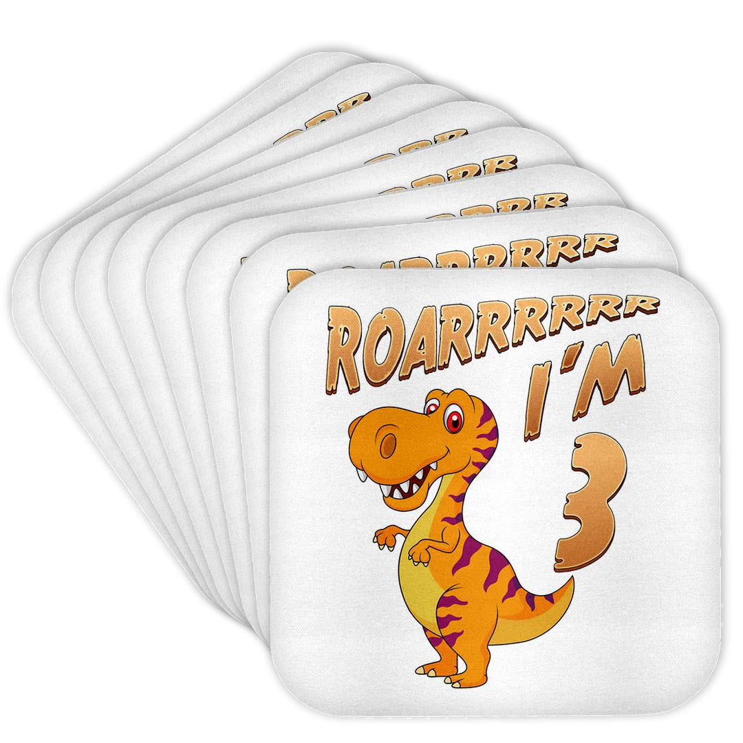 3drose, Birthday Dinosaur Roarrrrrr I Am 3 Years Old Congratulations ...