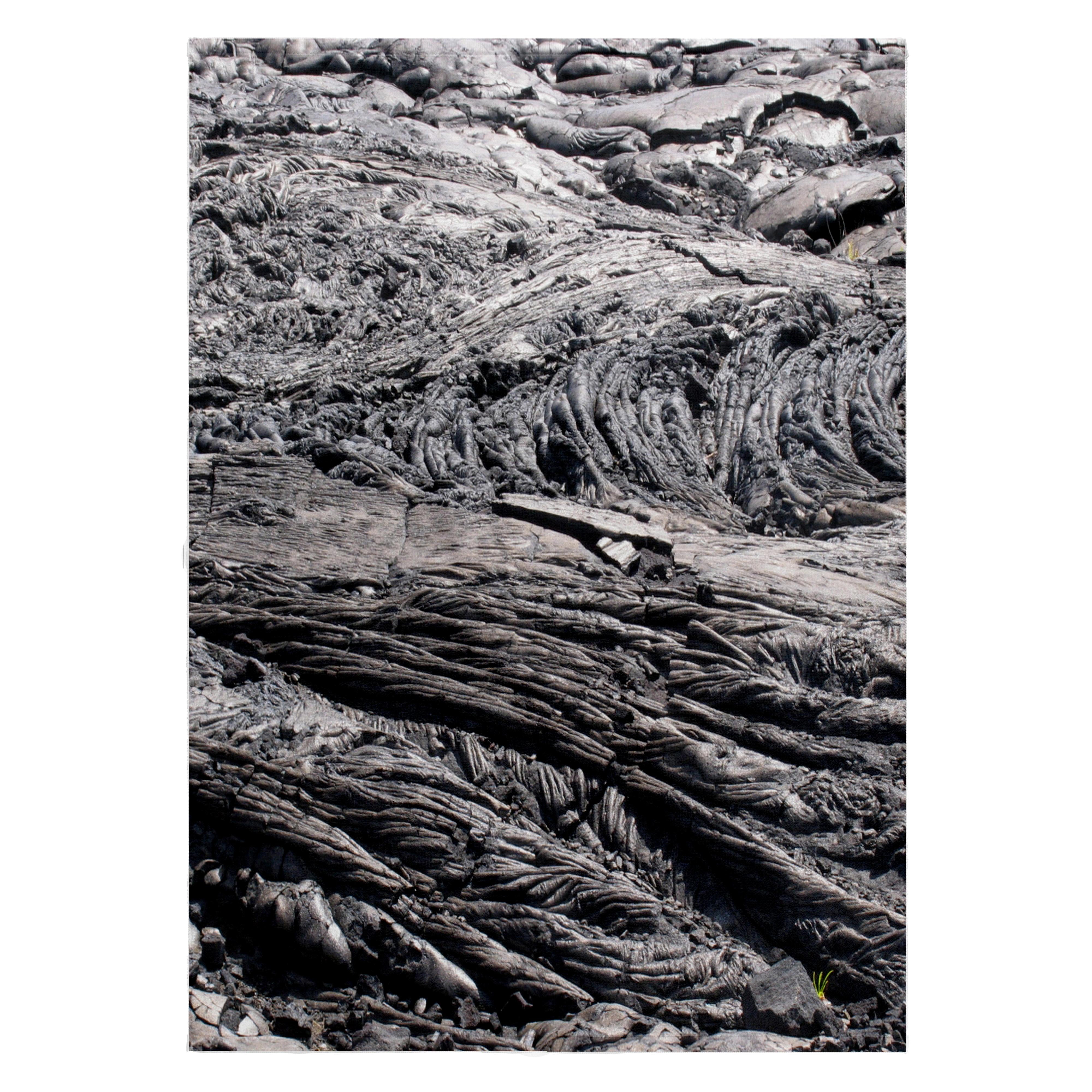 3dRose, Black Dried Lava texture Natural Macro photography grey gray ...