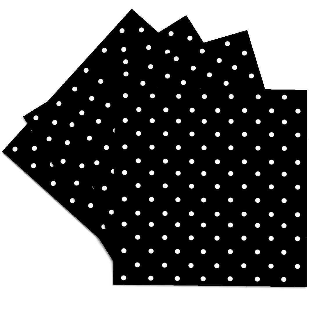 3dRose, Black and white polka dot pattern - small dots - stylish ...