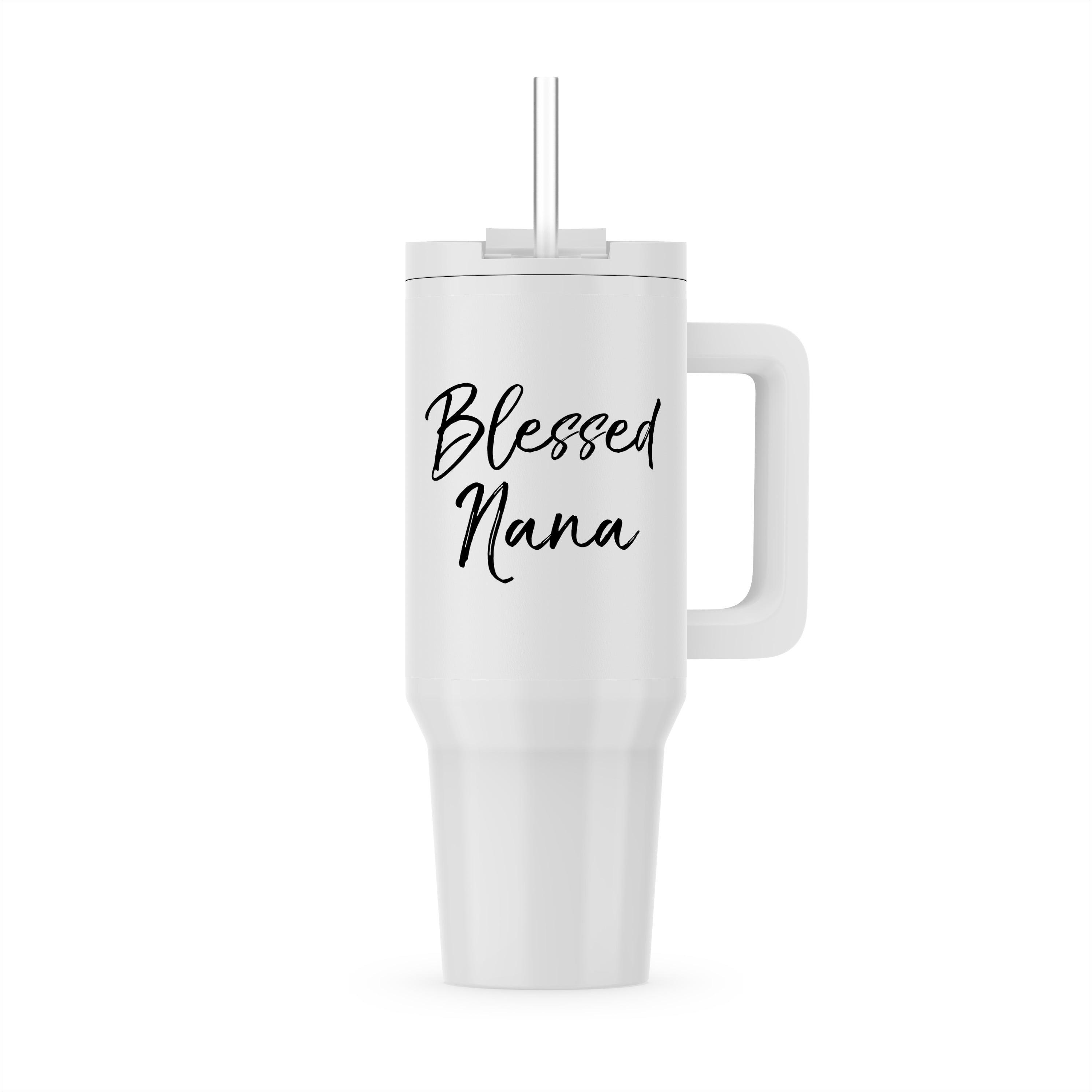 3dRose, Blessed Nana cursive flowy letters Thankful- Grandma typography ...