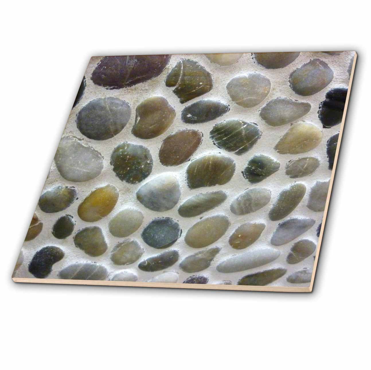 3dRose, Blue Gray Black Stones, 12 Inch Ceramic Tile - Walmart.com