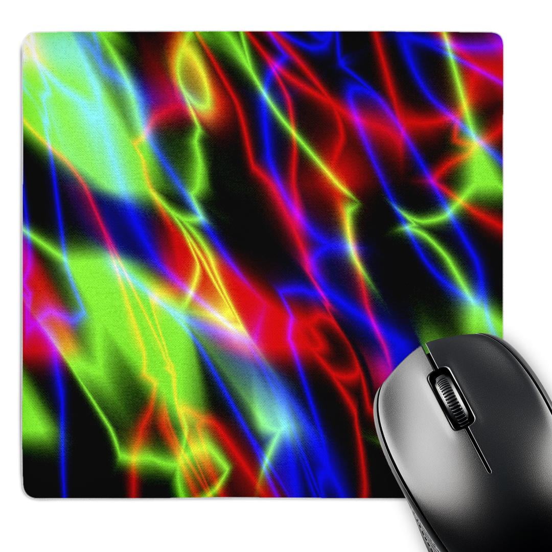 3dRose, Blurred Neon Lights, Mouse Pad - Walmart.com