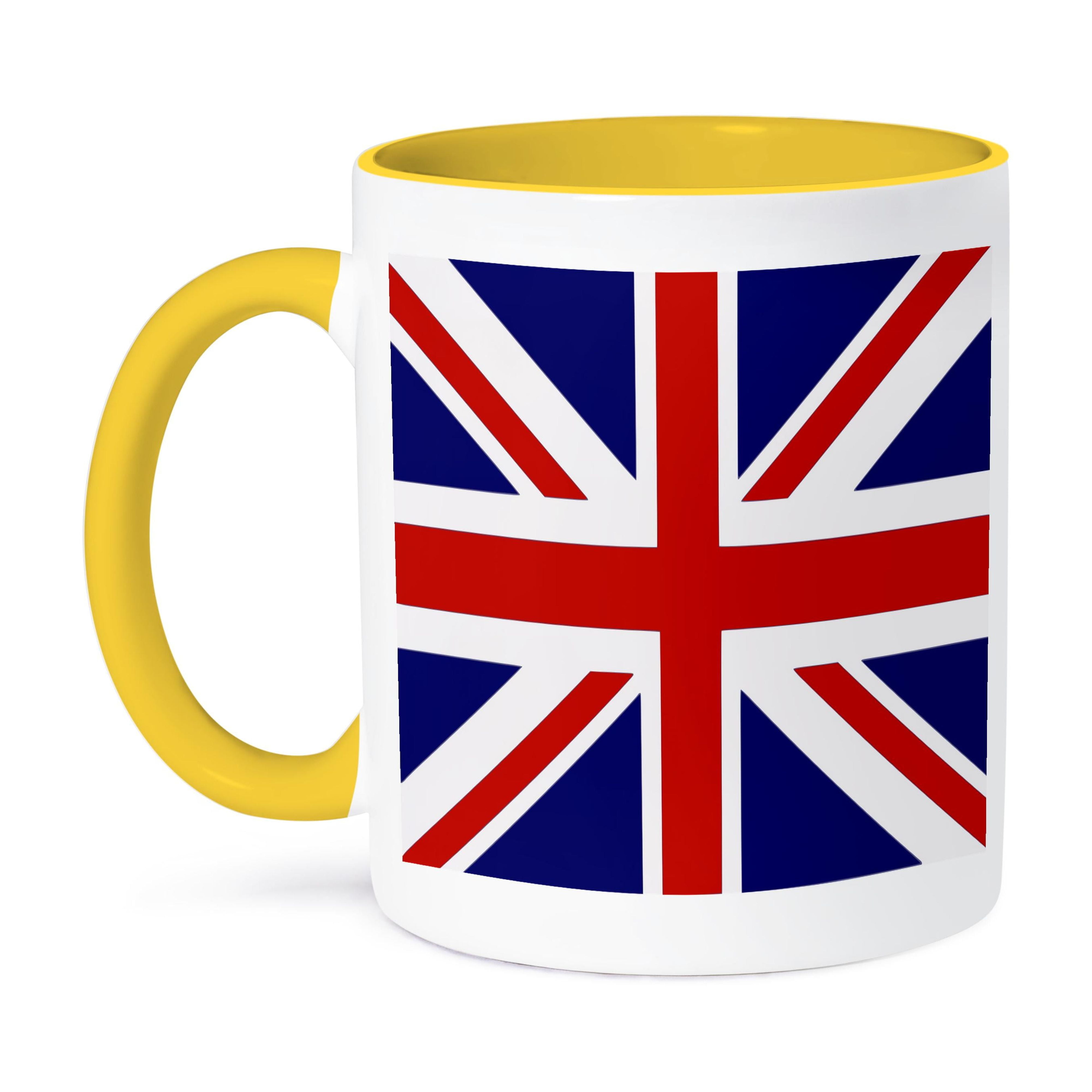 3dRose, British Flag - red white blue Union Jack Great Britain United ...