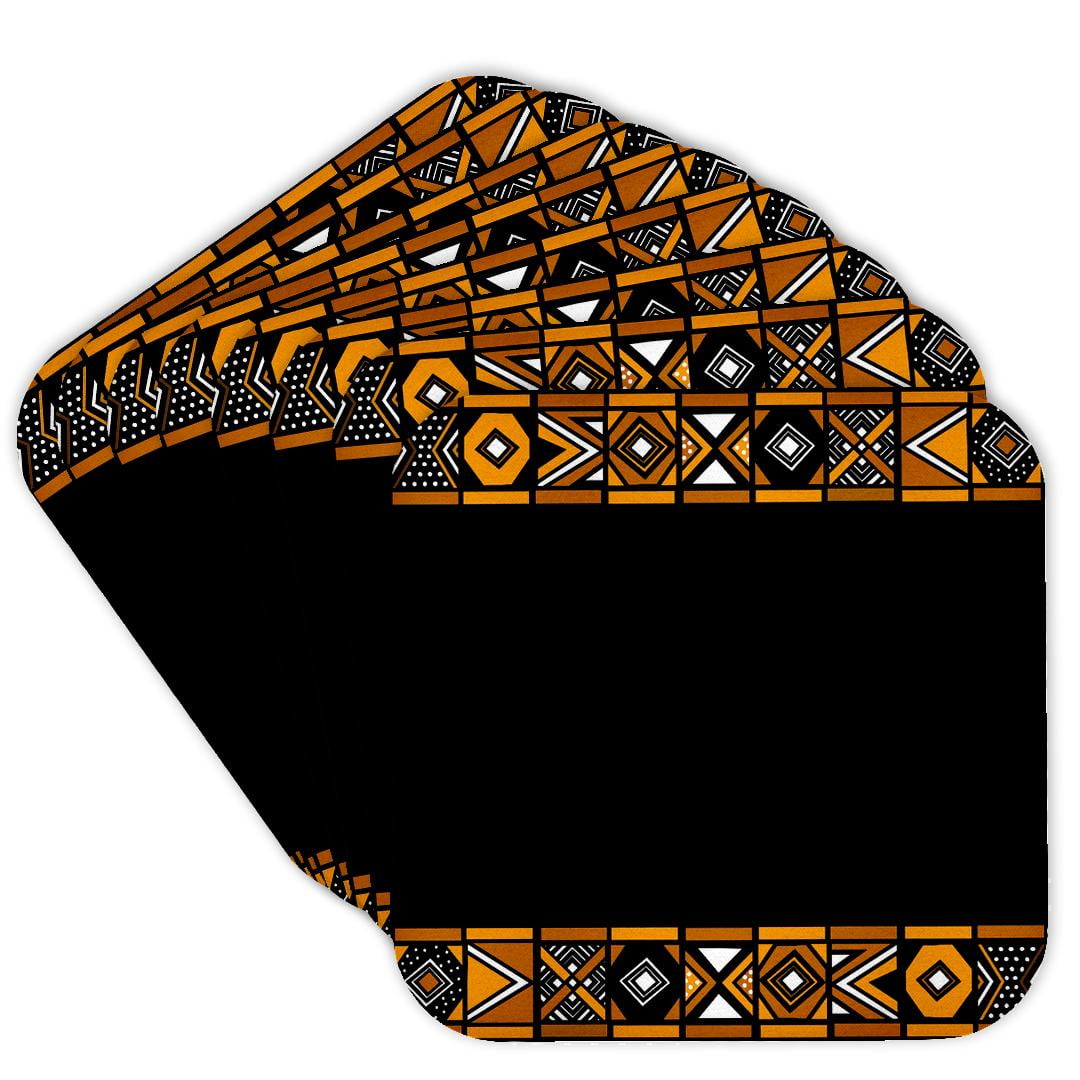 3dRose, Brown and Black African Pattern - Art of Africa Inspired by ...