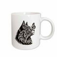 3drose, Butterfly Landing on a Cats Nose, 15oz Mug - Walmart.com