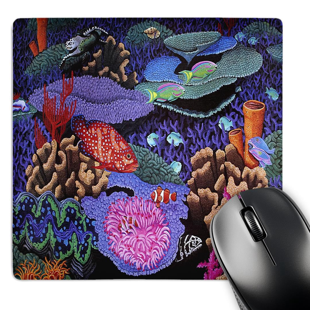 3dRose, COLORFUL FISH, MousePad - Walmart Business Supplies