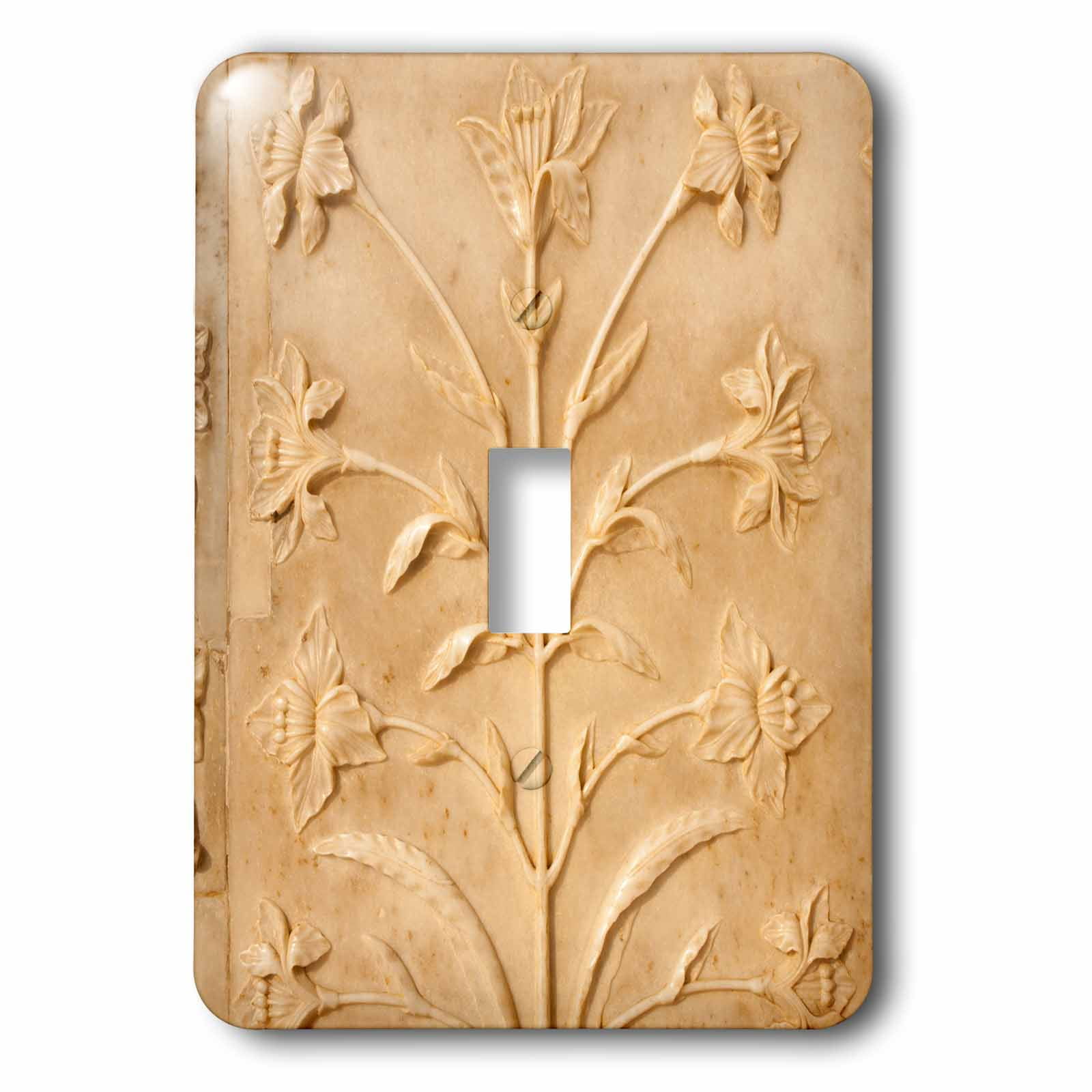 3dRose Carving detail, Taj Mahal, Agra, Uttar Pradesh. - Single Toggle ...