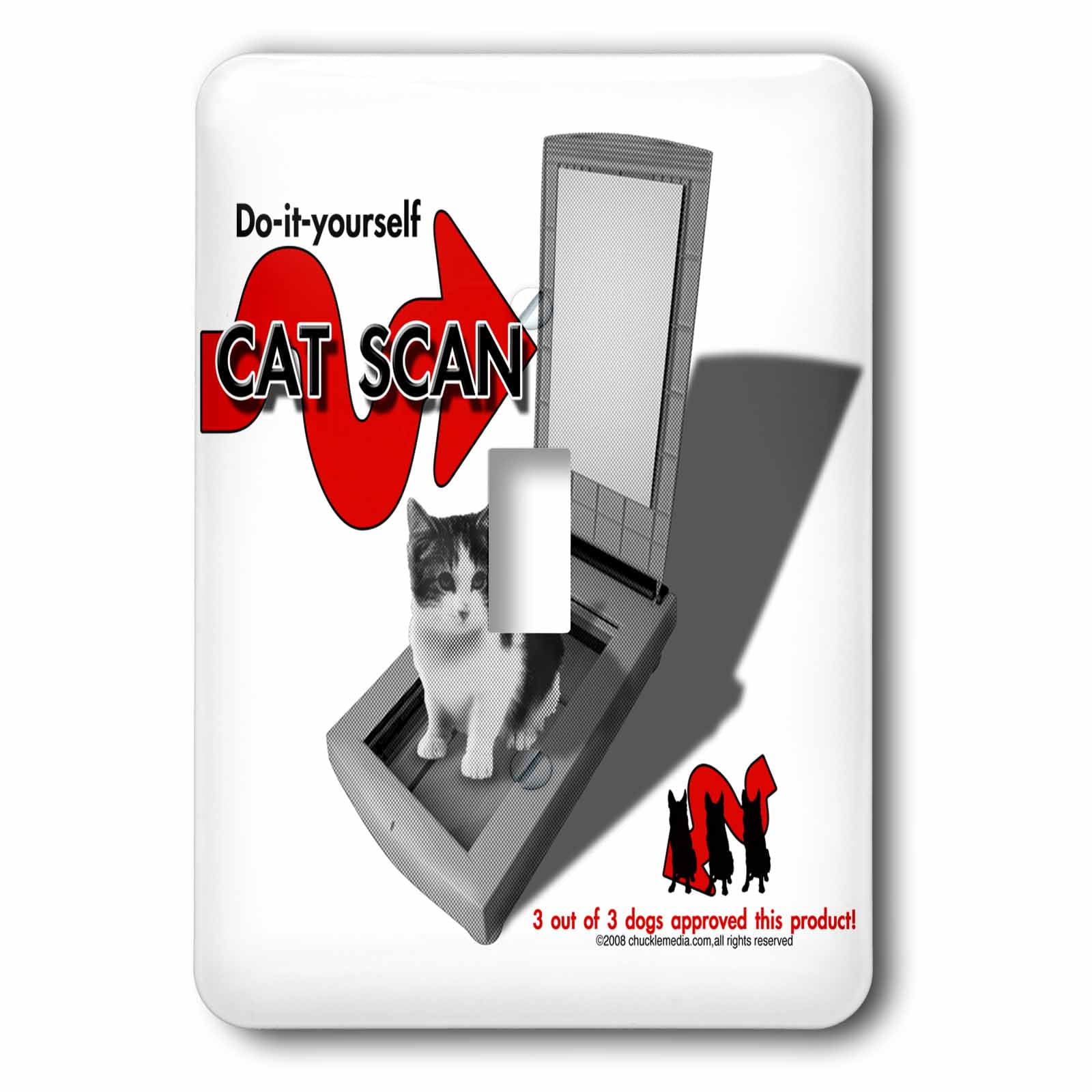 3dRose, Cat Scan, single toggle switch - Walmart.com