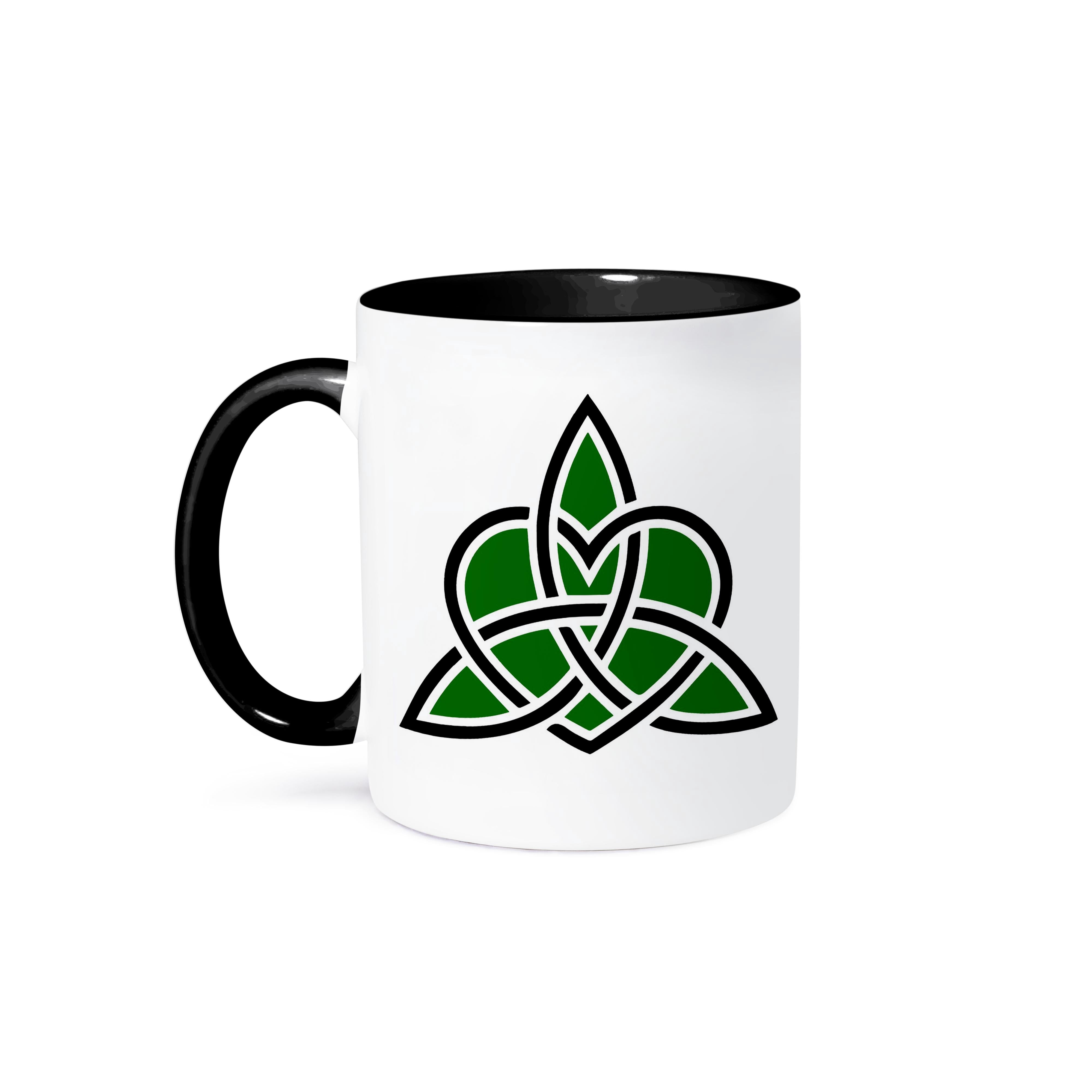 3dRose, Celtic Valknut Trinity Knot With Interwoven Heart, 11oz Two ...