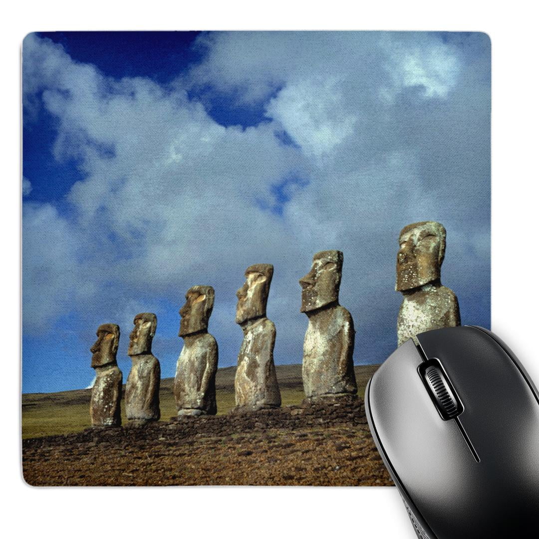 3dRose, Chile, Easter Island, moai statues at Ahu Akivi - SA05 RER0054 - Ric Ergenbright ...