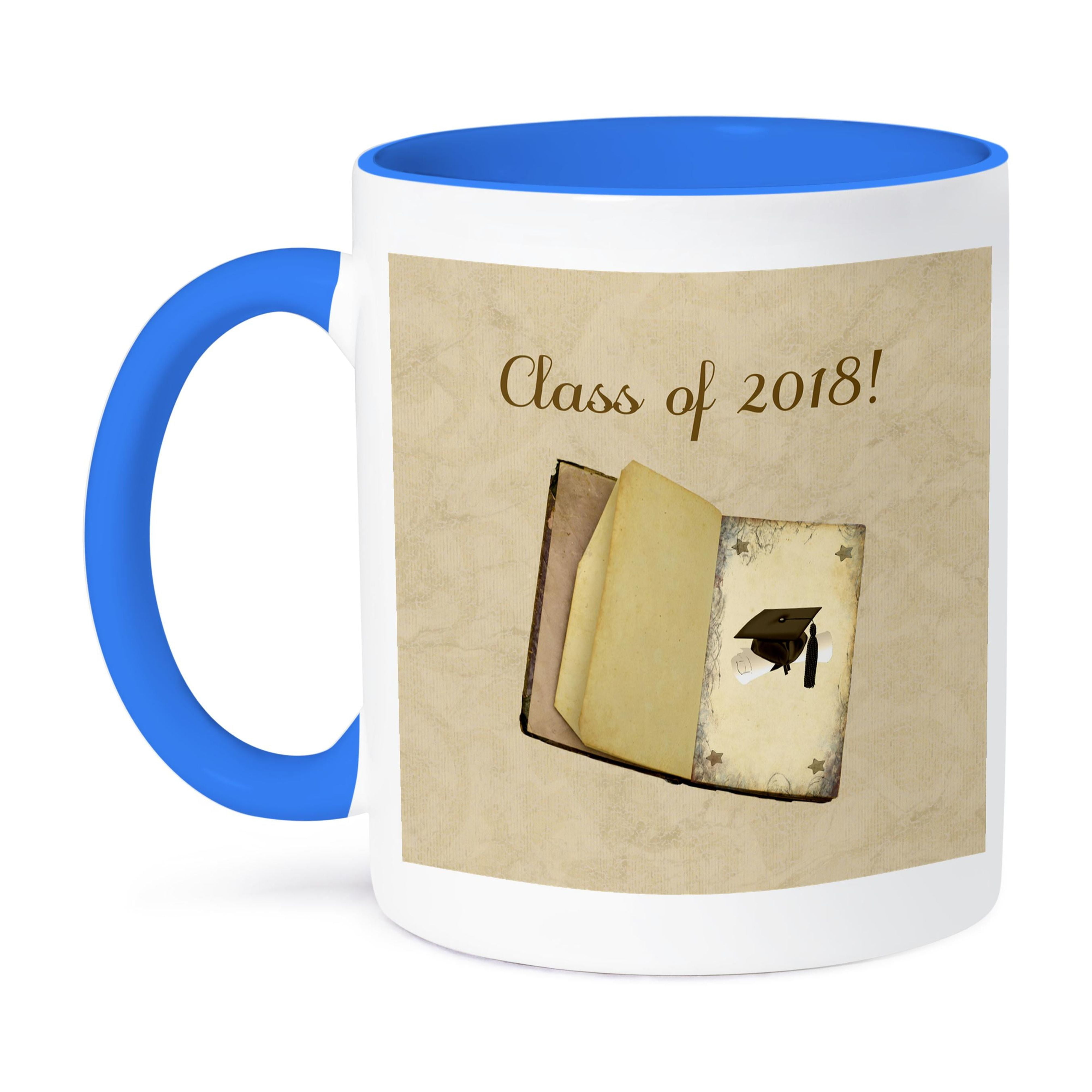 3dRose, Class of 2018, Book with Stars, Graduation Cap and Diploma ...