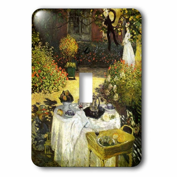 3dRose, Claude Monet - The Lunch, single toggle switch - Walmart.com