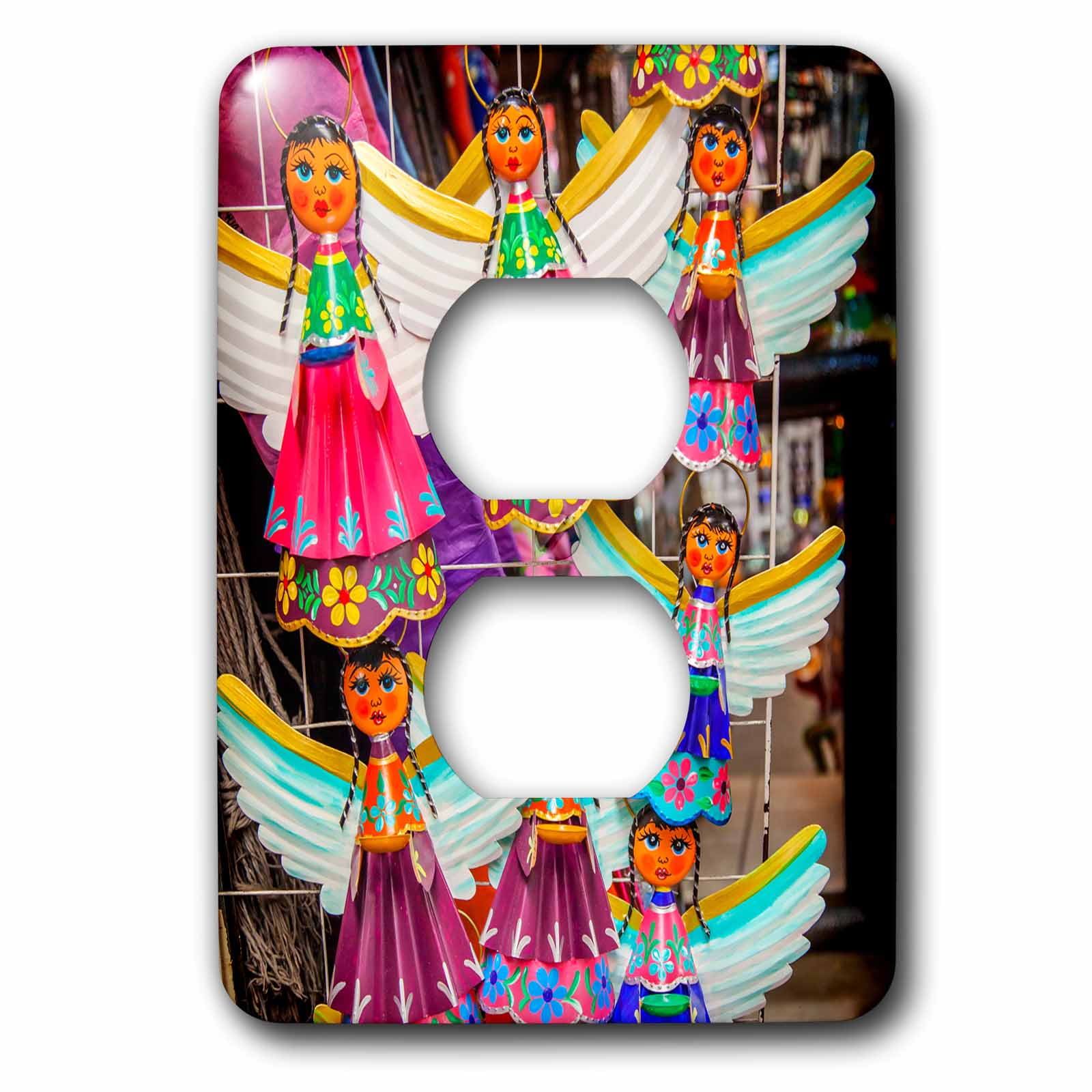 3dRose, Colorful Mexican Angel Souvenirs, San Miguel de Allende, Mexico ...