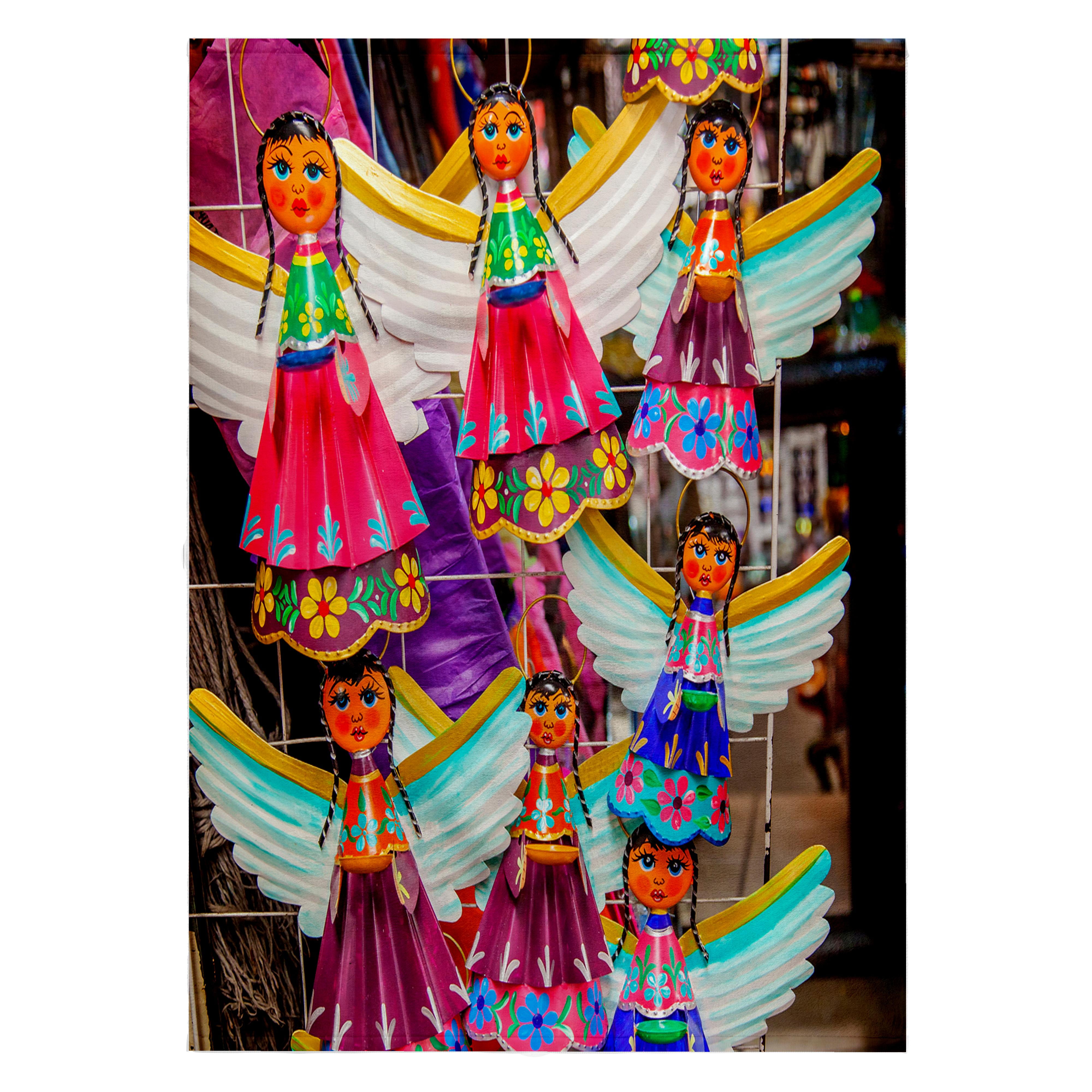 3dRose, Colorful Mexican Angel Souvenirs, San Miguel de Allende, Mexico ...
