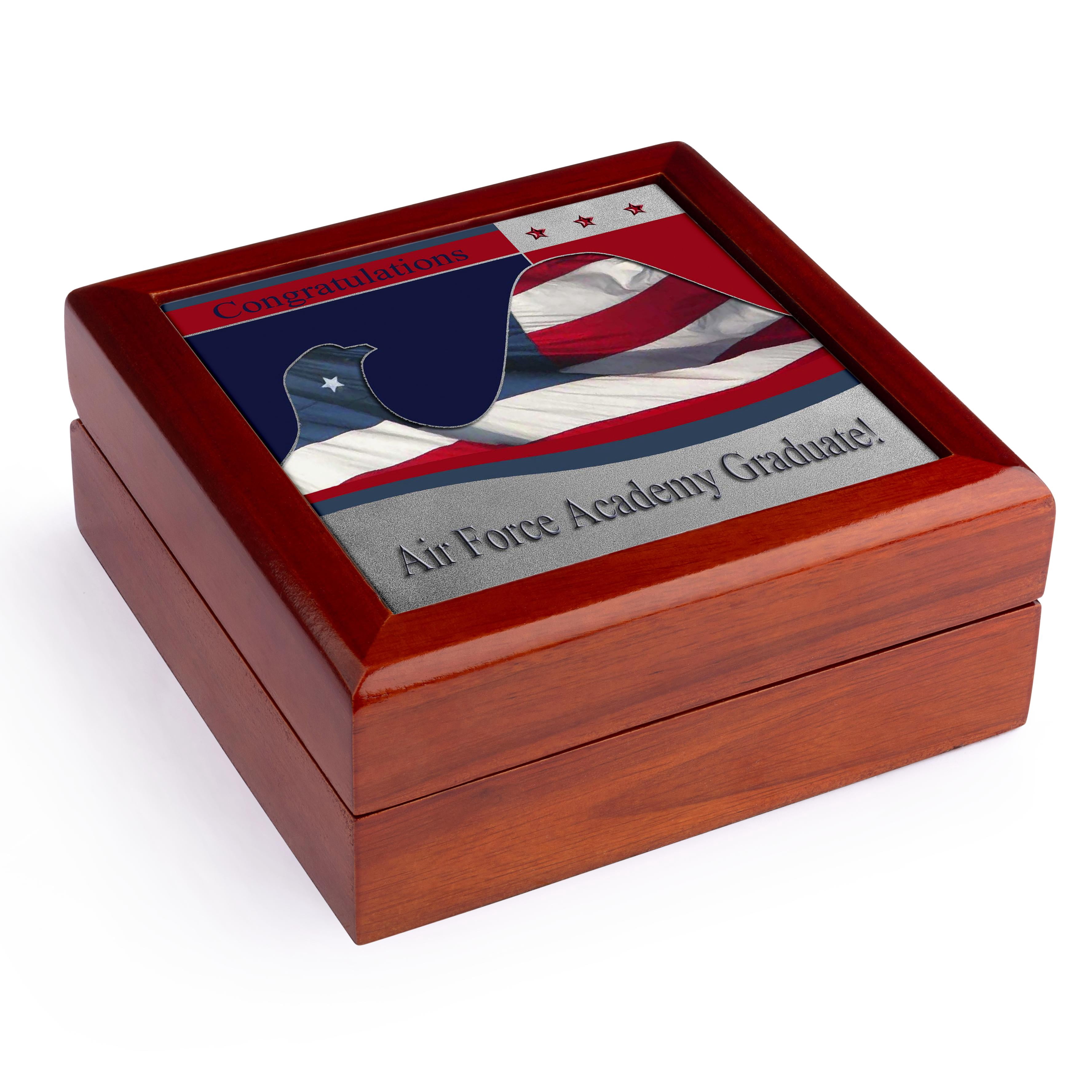 3dRose, Congratulations Air Force Academy Graduate, Flag Eagle, Jewelry ...