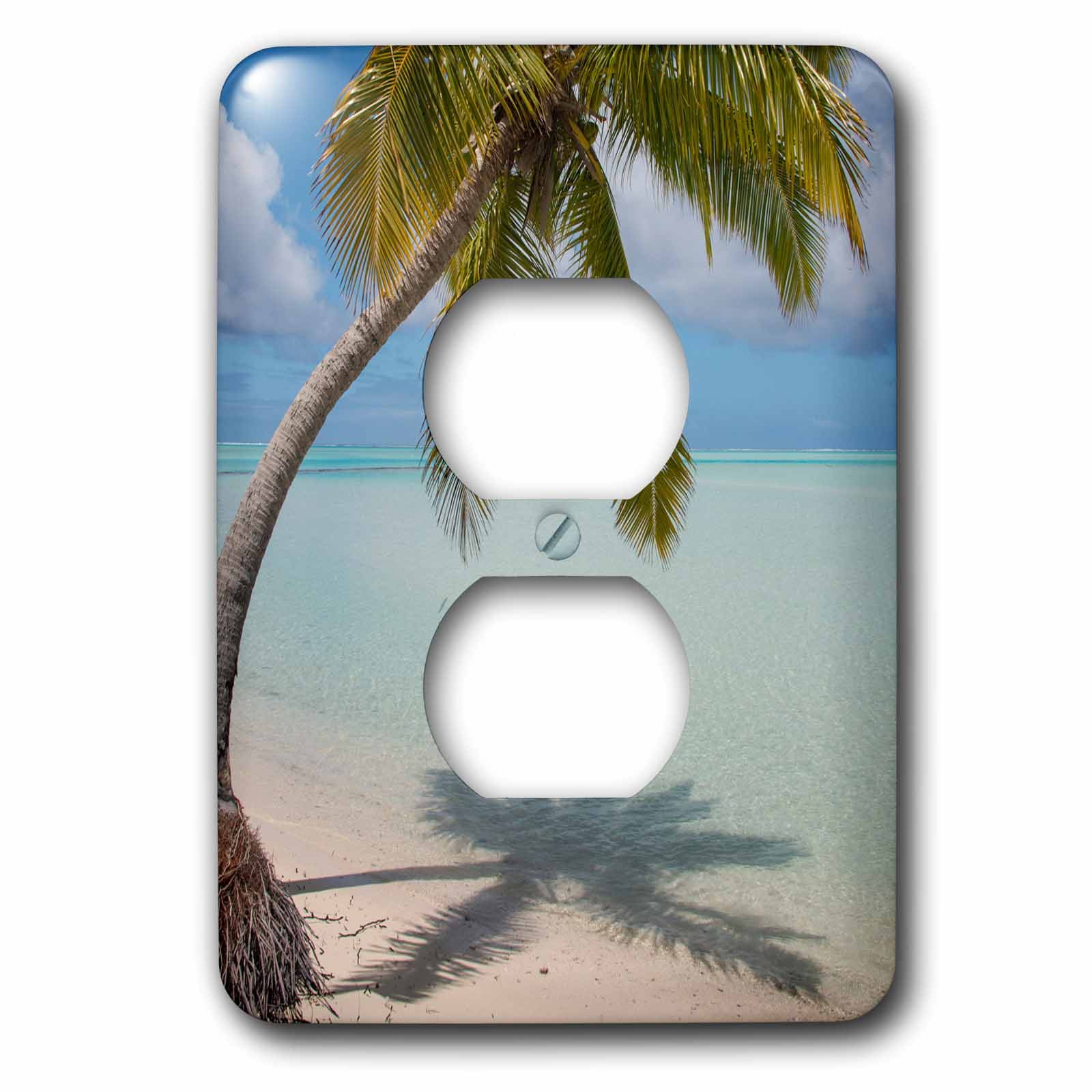 3dRose, Cook Islands, One Foot Island, Tropical White sand beach, 2 ...