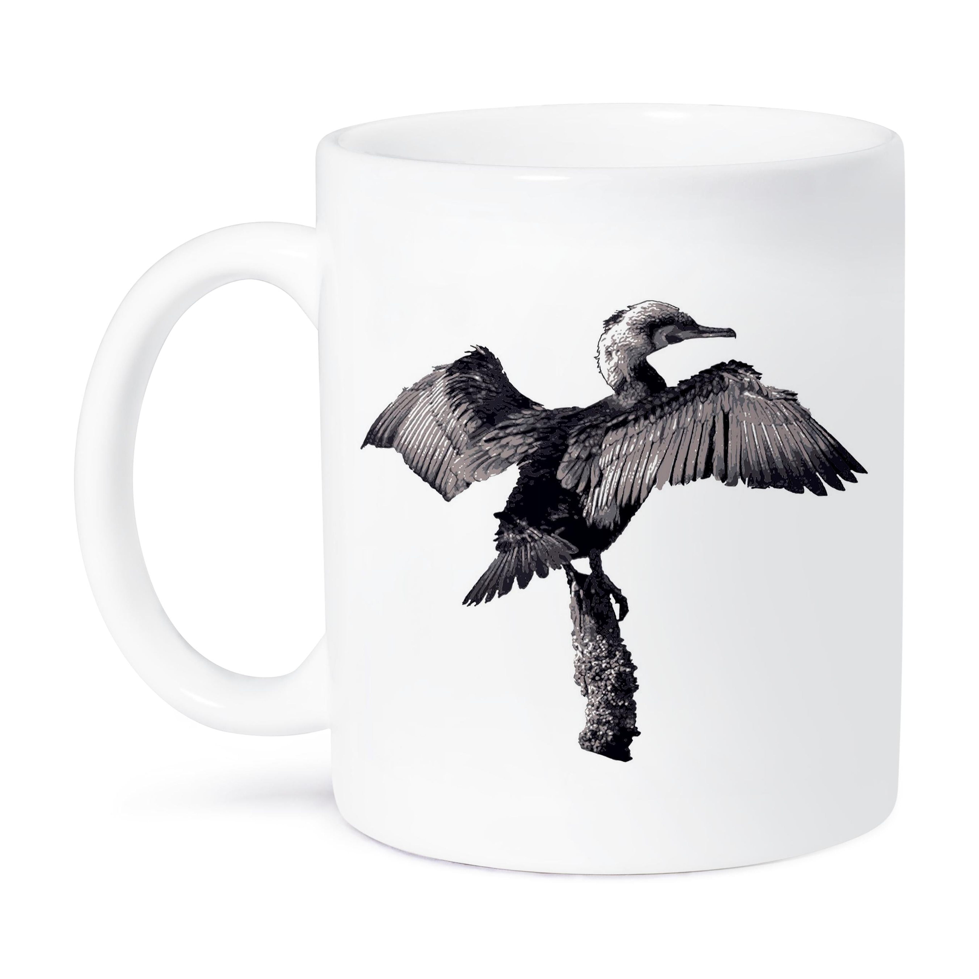 3dRose, Cormorant Totem Spirit Animal Vector Isolated, 15oz Mug ...