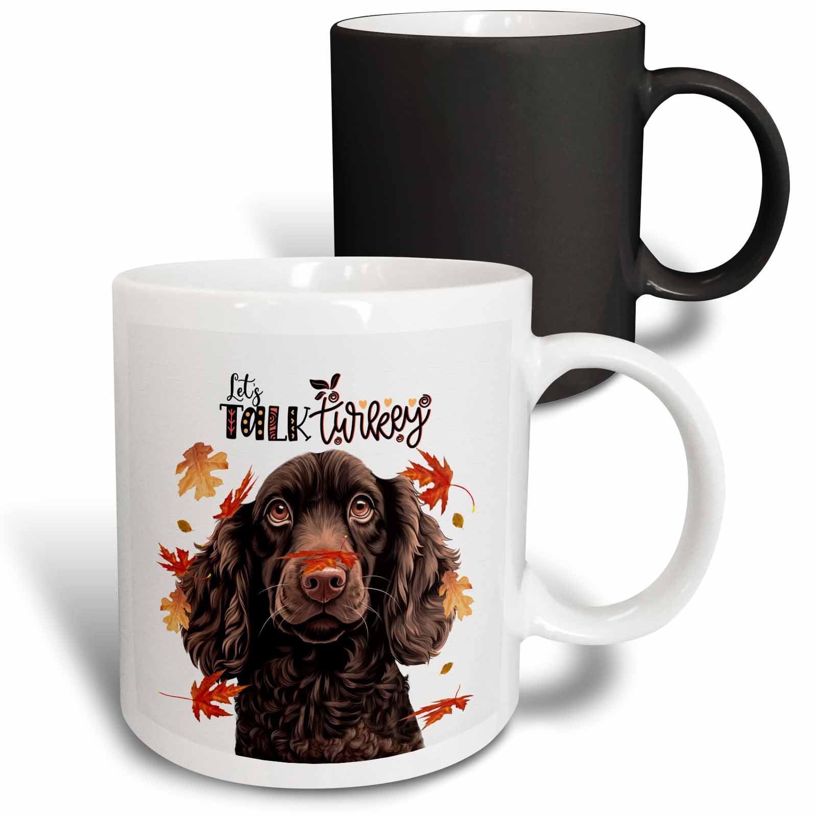 3drose, Cute Boykin Spaniel Dog with Thanksgiving Humor for Dog Lovers ...