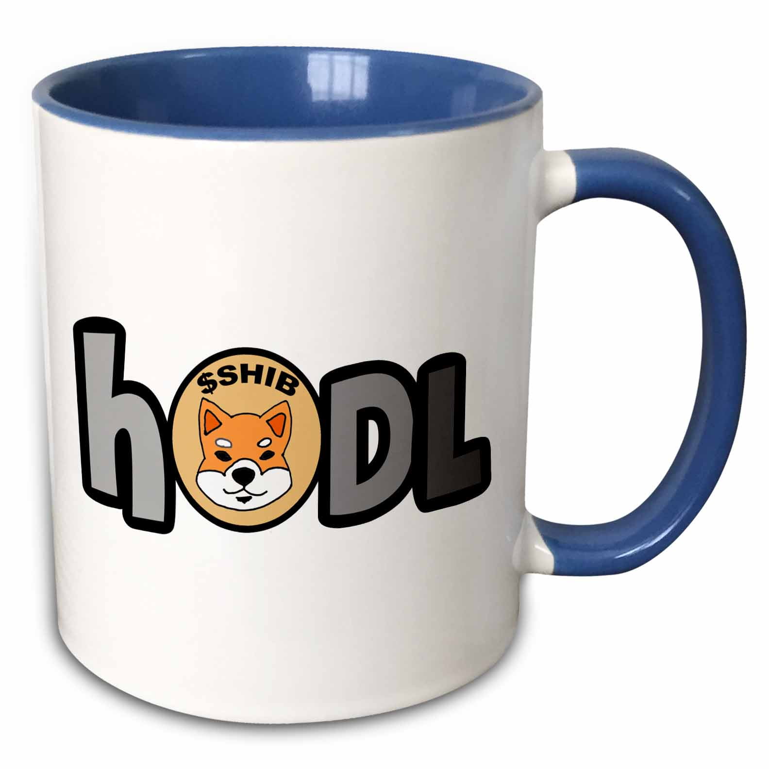 3drose, Cute Funny Shiba Inu Dog Crypto Currency Coin Hodl Cartoon ...