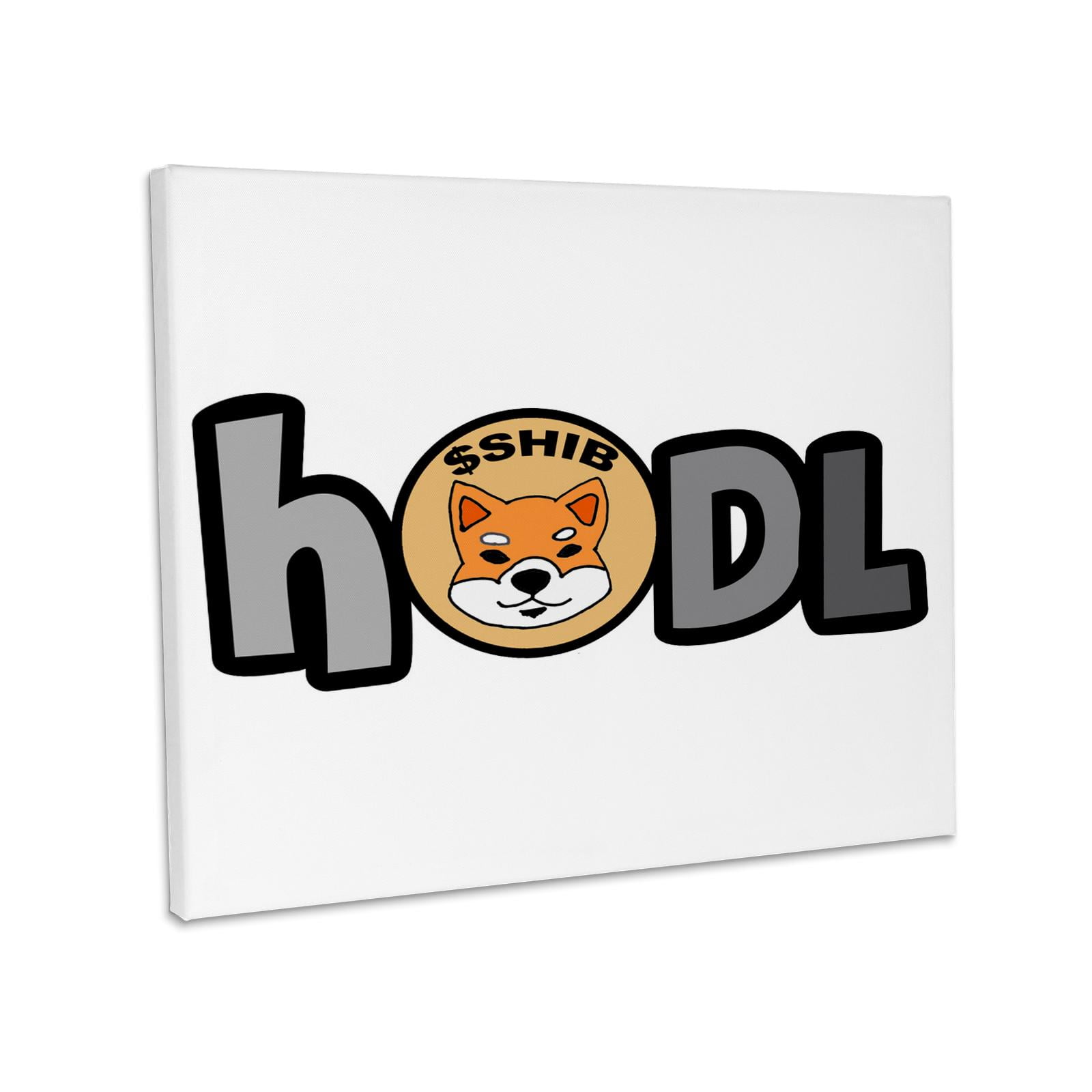 3dRose, Cute Funny Shiba Inu Dog Crypto currency coin HODL Cartoon ...