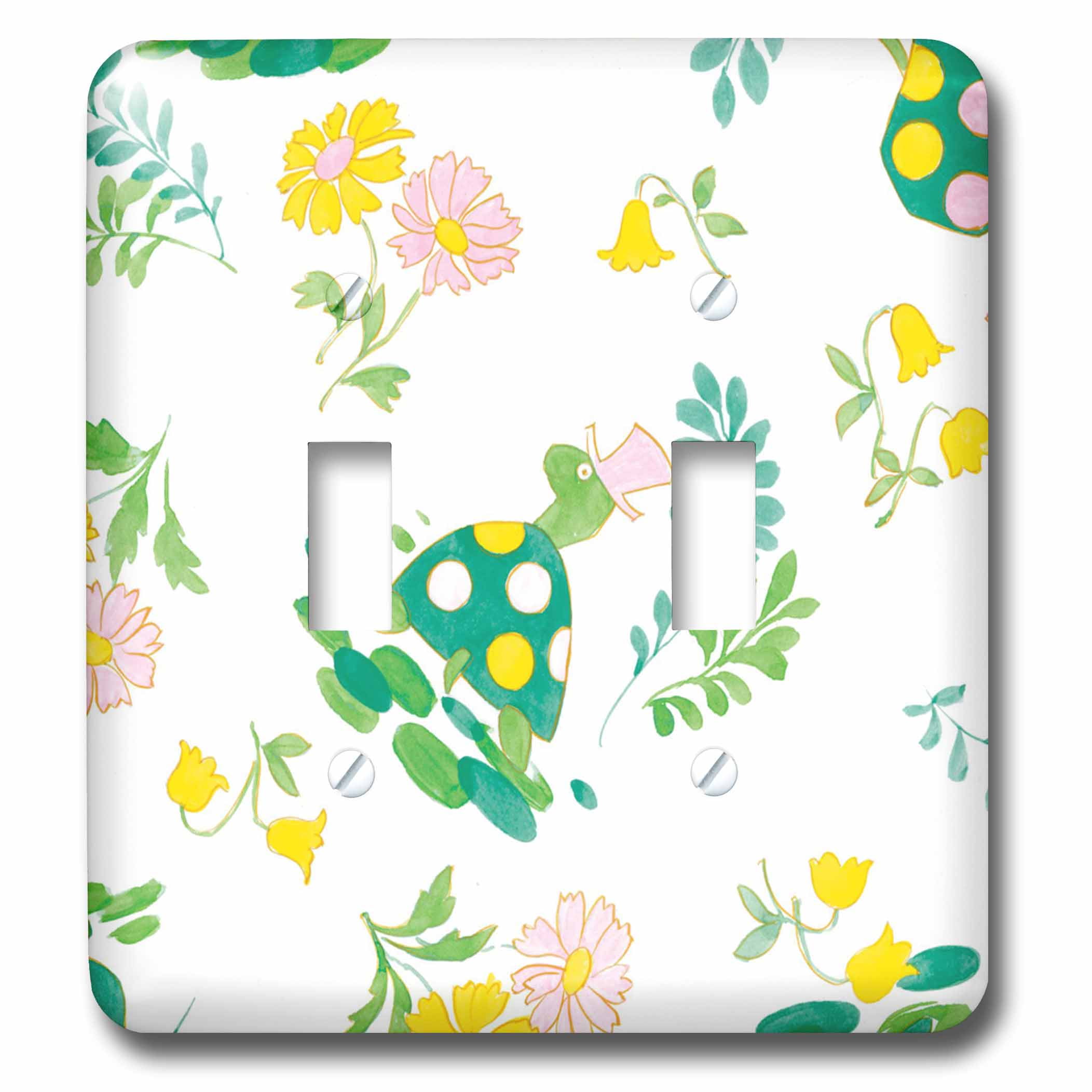 3dRose, Cute Turtle, double toggle switch - Walmart.com