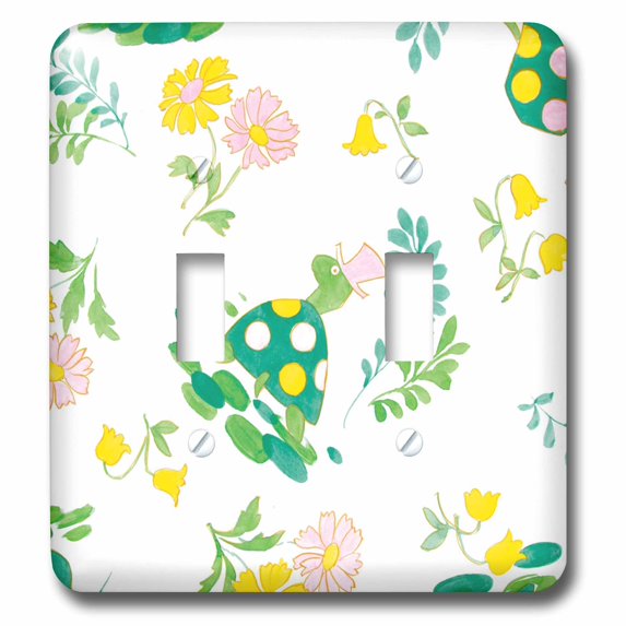 3dRose, Cute Turtle, double toggle switch - Walmart.com