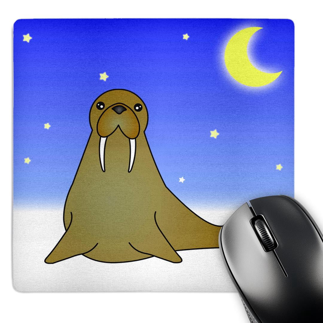3dRose, Cute Walrus in the Snow , MousePad - Walmart.com