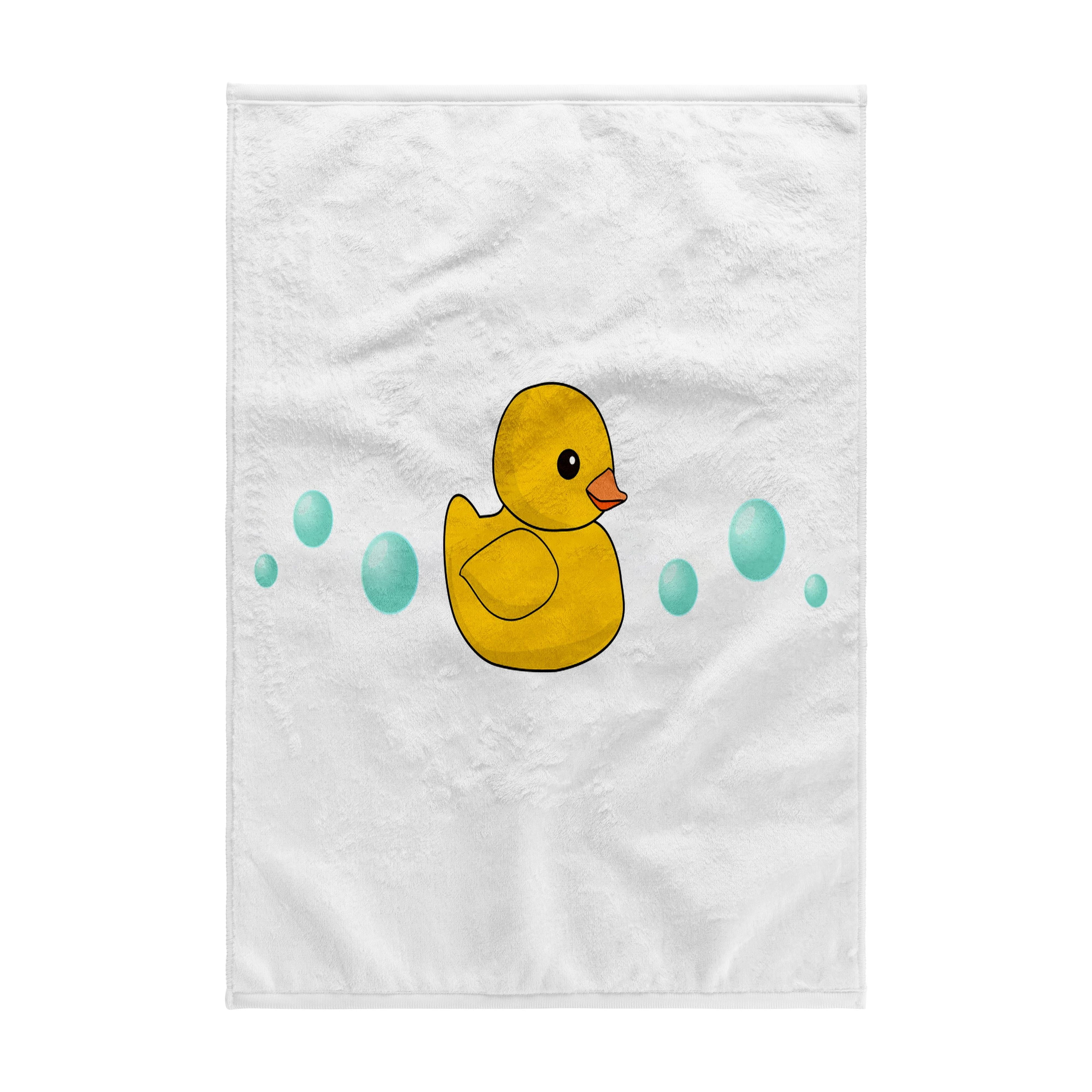 3dRose, Cute Yellow Rubber Ducky cartoon with soap bubbles - kawaii ...