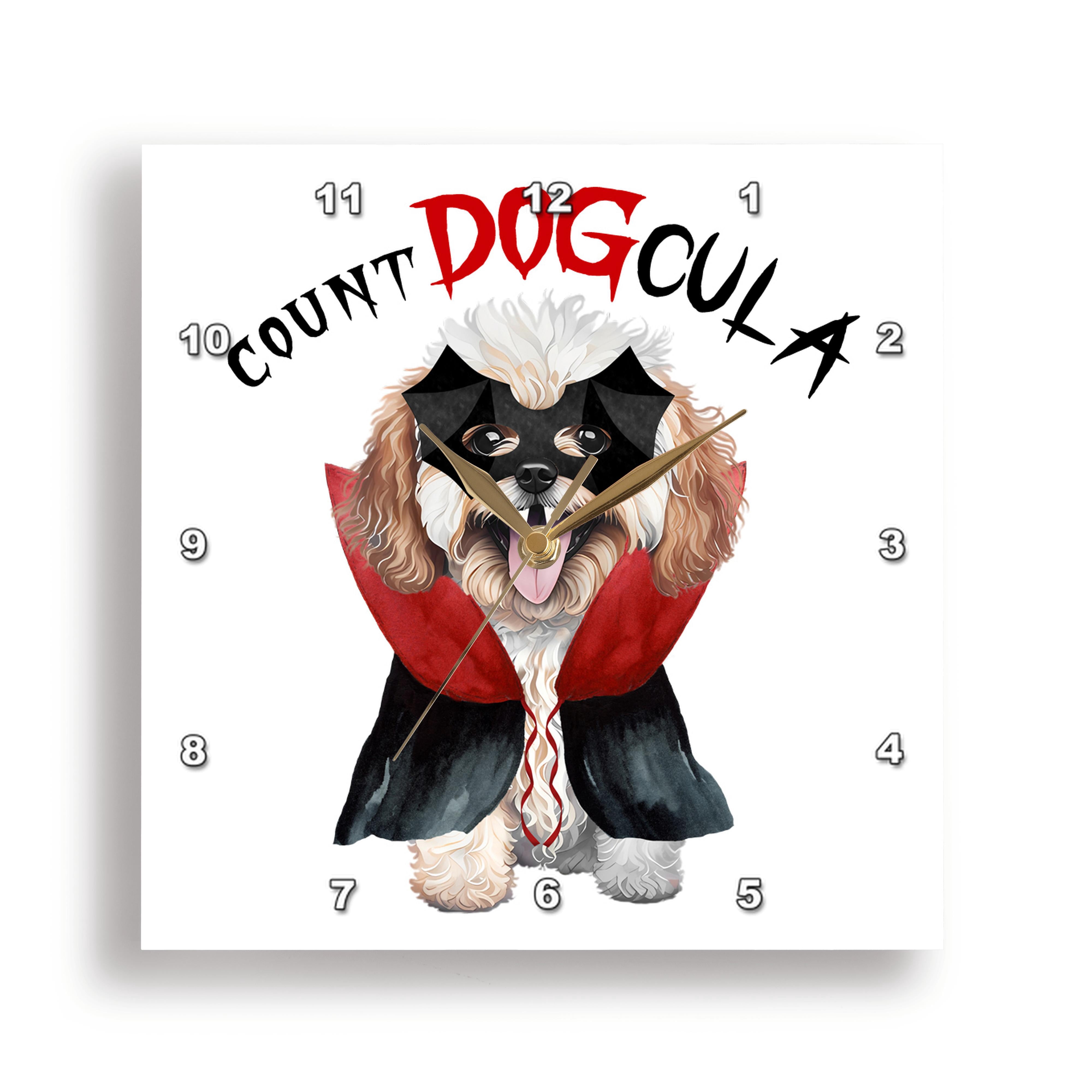 3dRose, Cute little Maltipoo in a Dracula costume for treats on ...