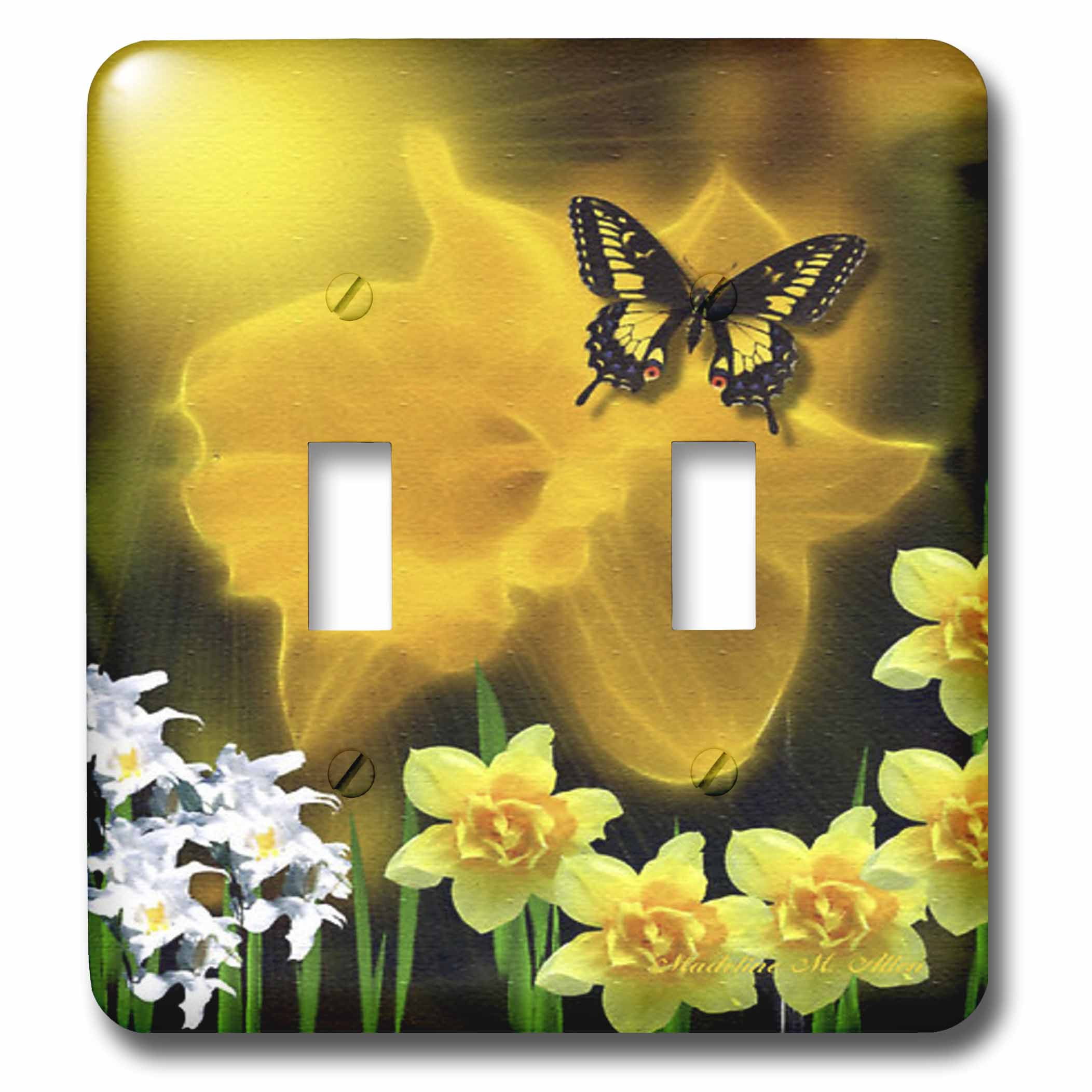 3dRose, Daffodil Delight, double toggle switch - Walmart.com