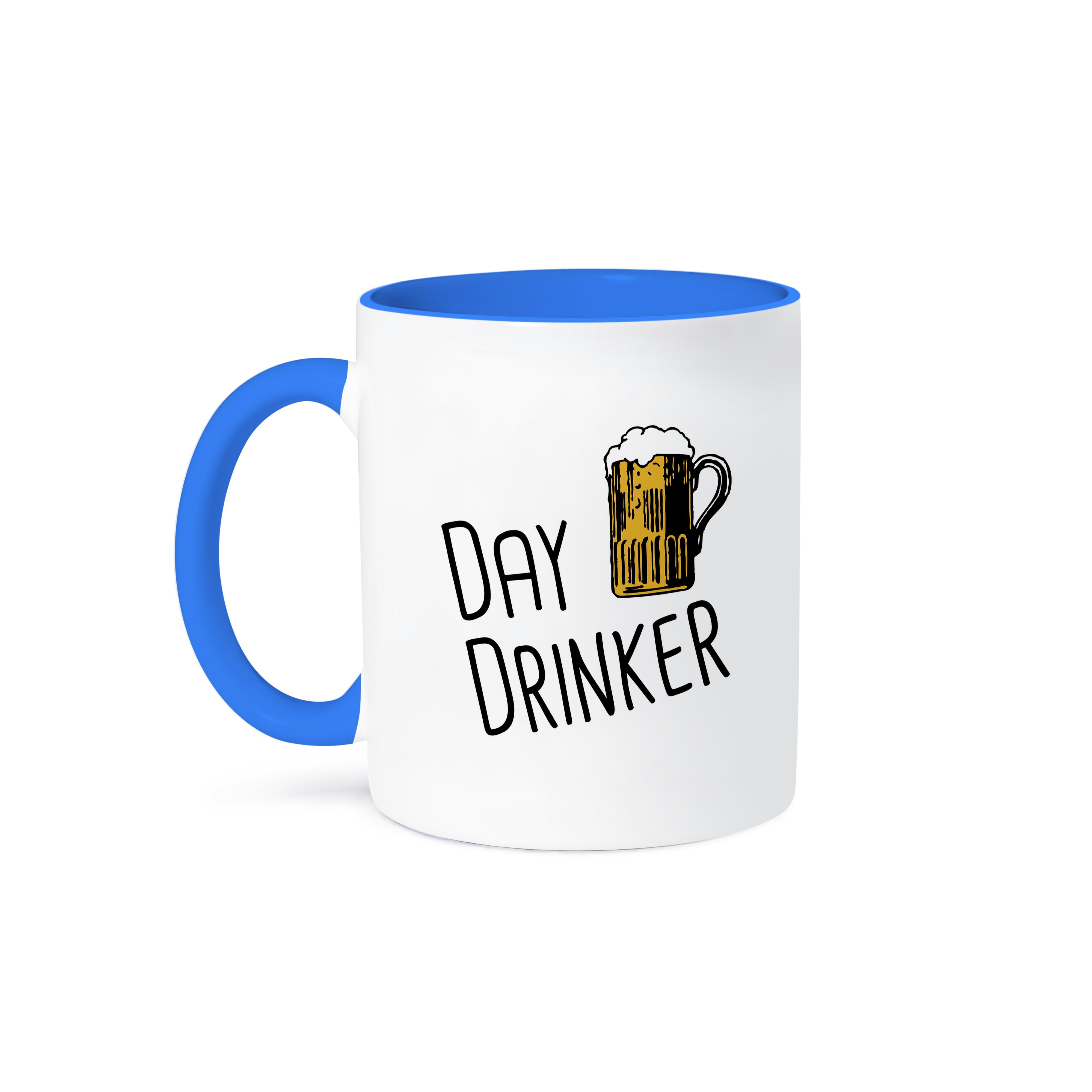 3dRose, Day Drinker with beer clipart. Black lettering on white ...