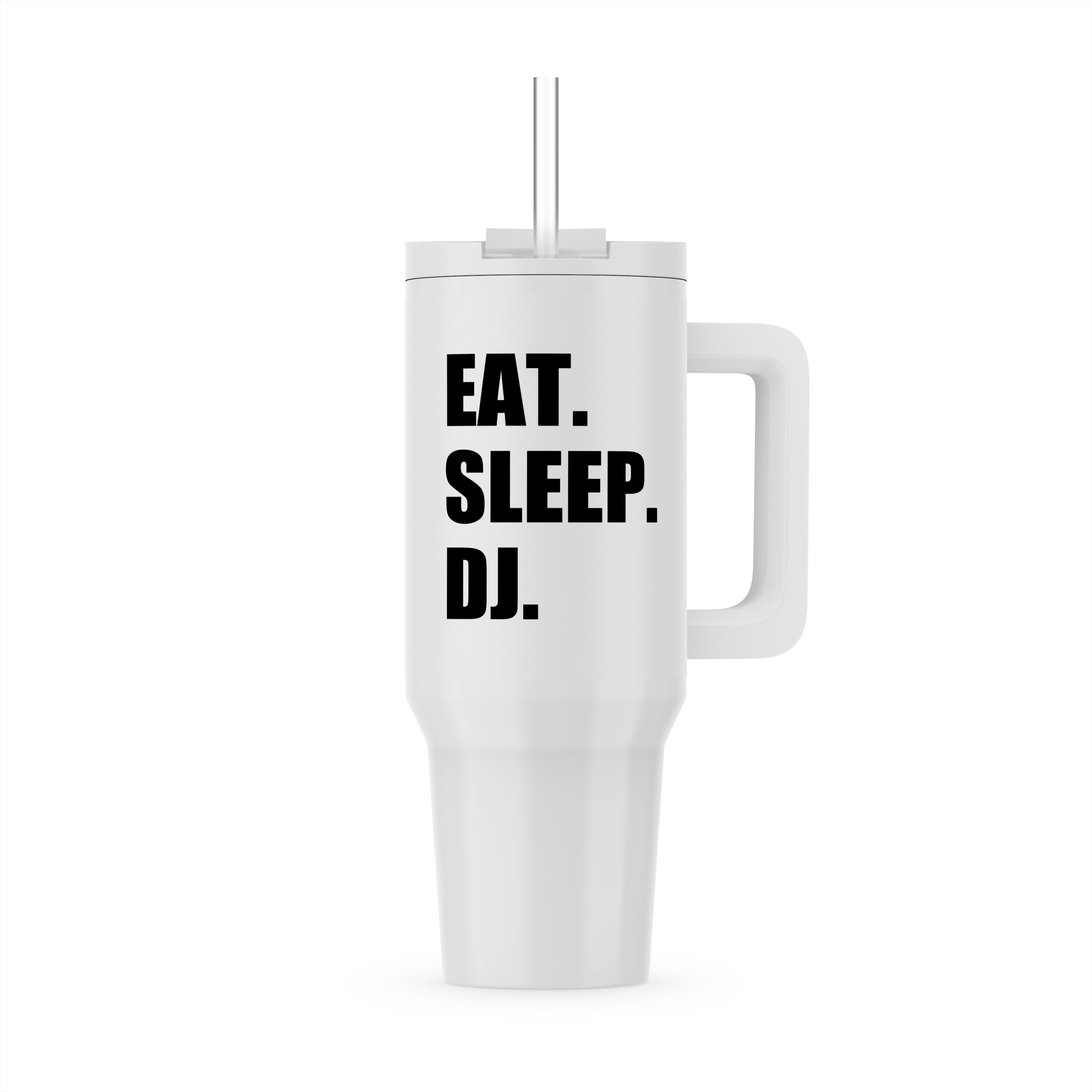 Eat Sleep Dj - Passionate About Djing - Music Deejay Black Text Gifts ...