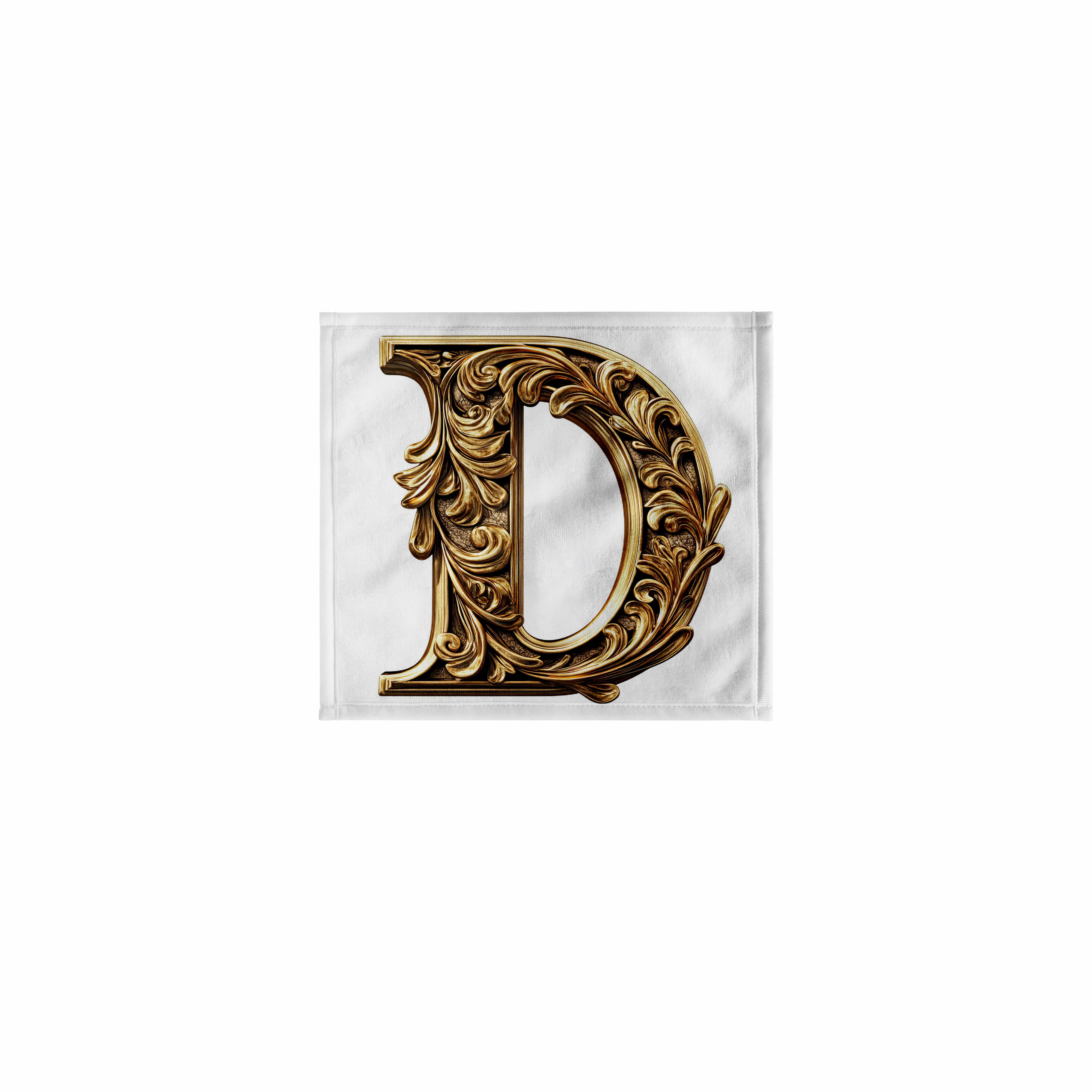 3dRose, Elegant Image Of Gold Victorian Ornate Monogram Initial D ...