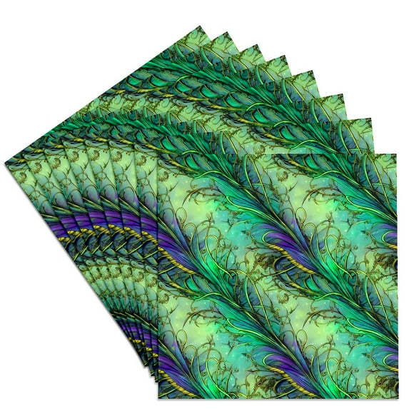 3drose, Elegant Floral Diagonal Abstract Pattern of Green, Purple ...