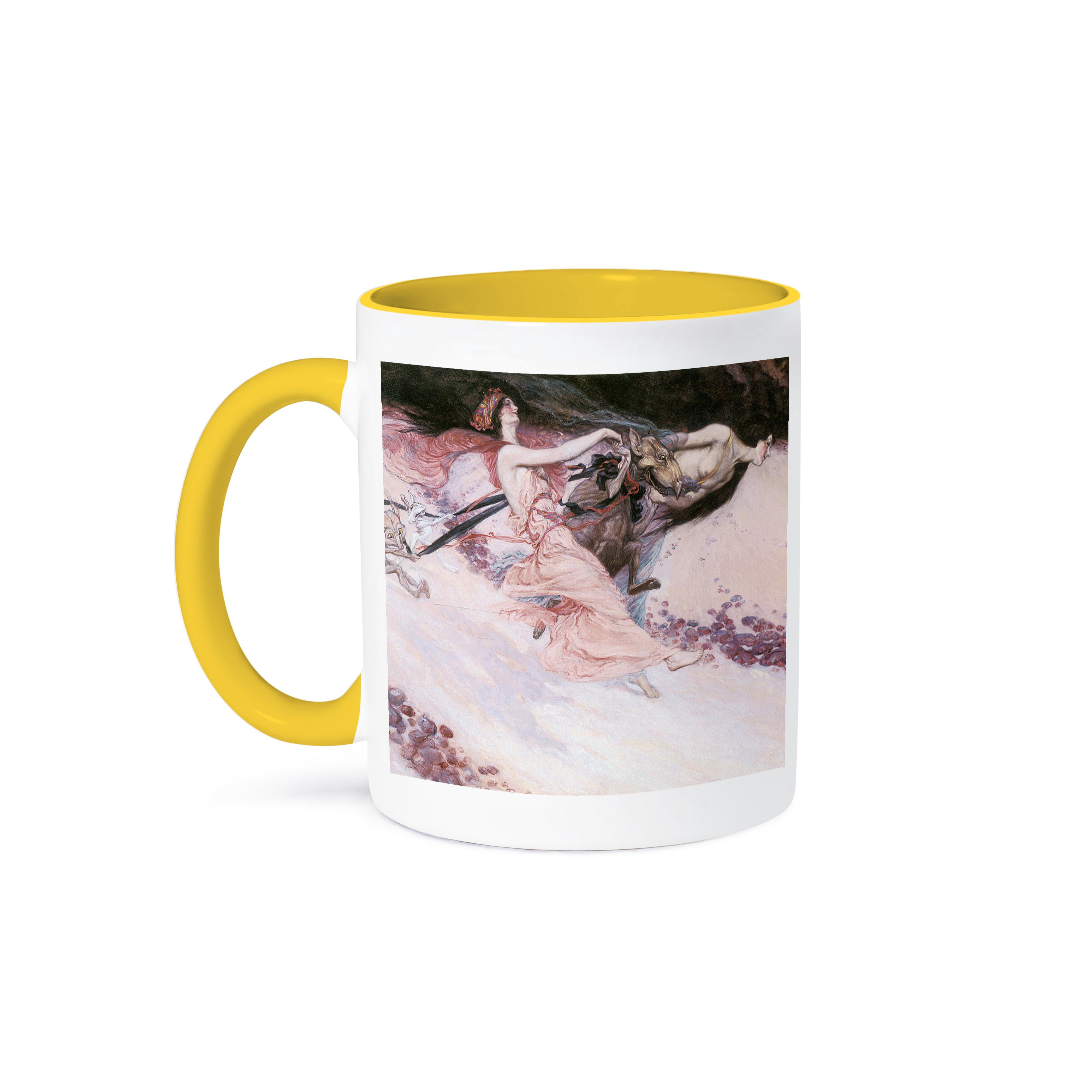 3dRose, Elfin Revelers, Arthur Rackham Fantasy Fairy Painting, 15oz Two ...