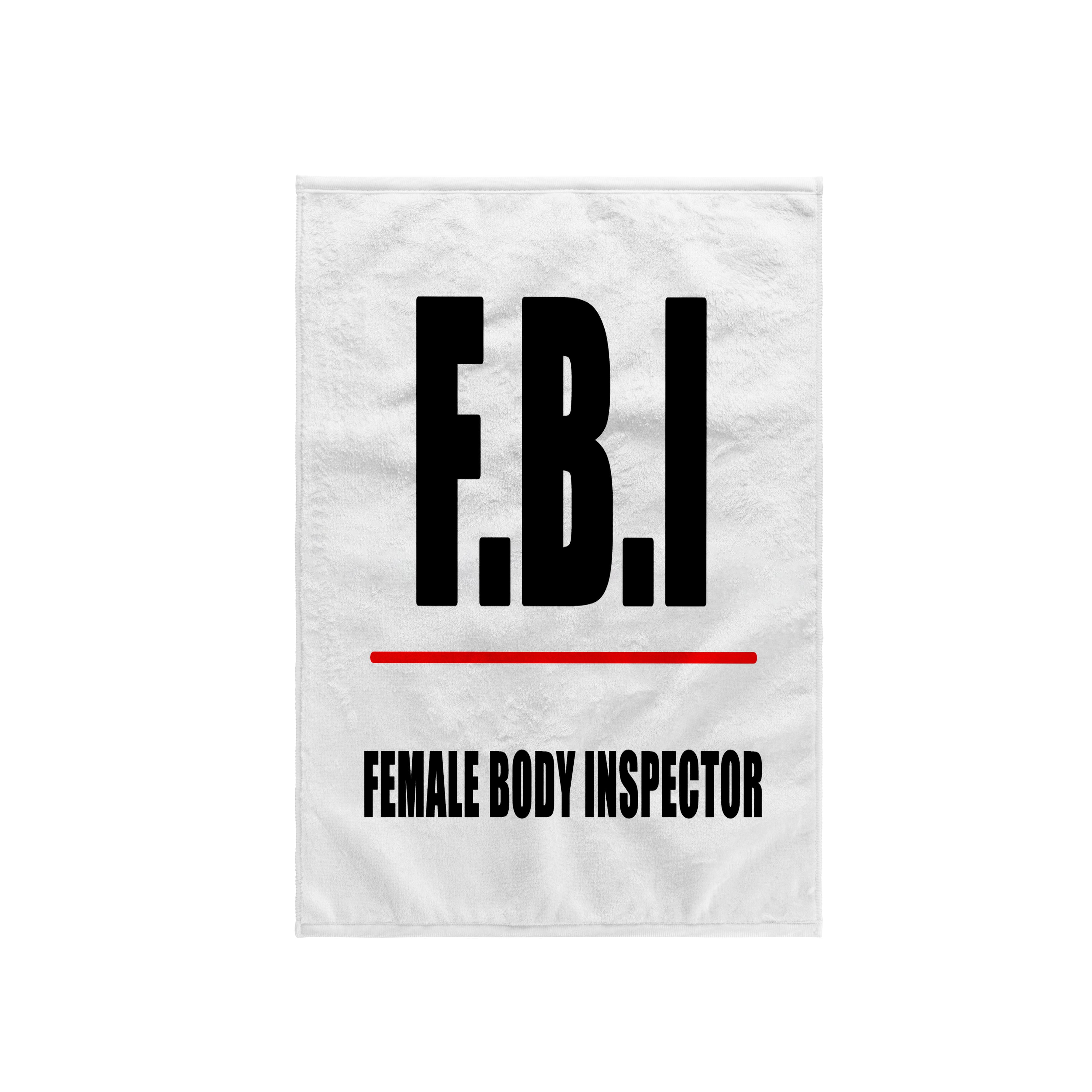 3dRose, FBI Female Body Inspector, 15x22 Hand Towel - Walmart.com