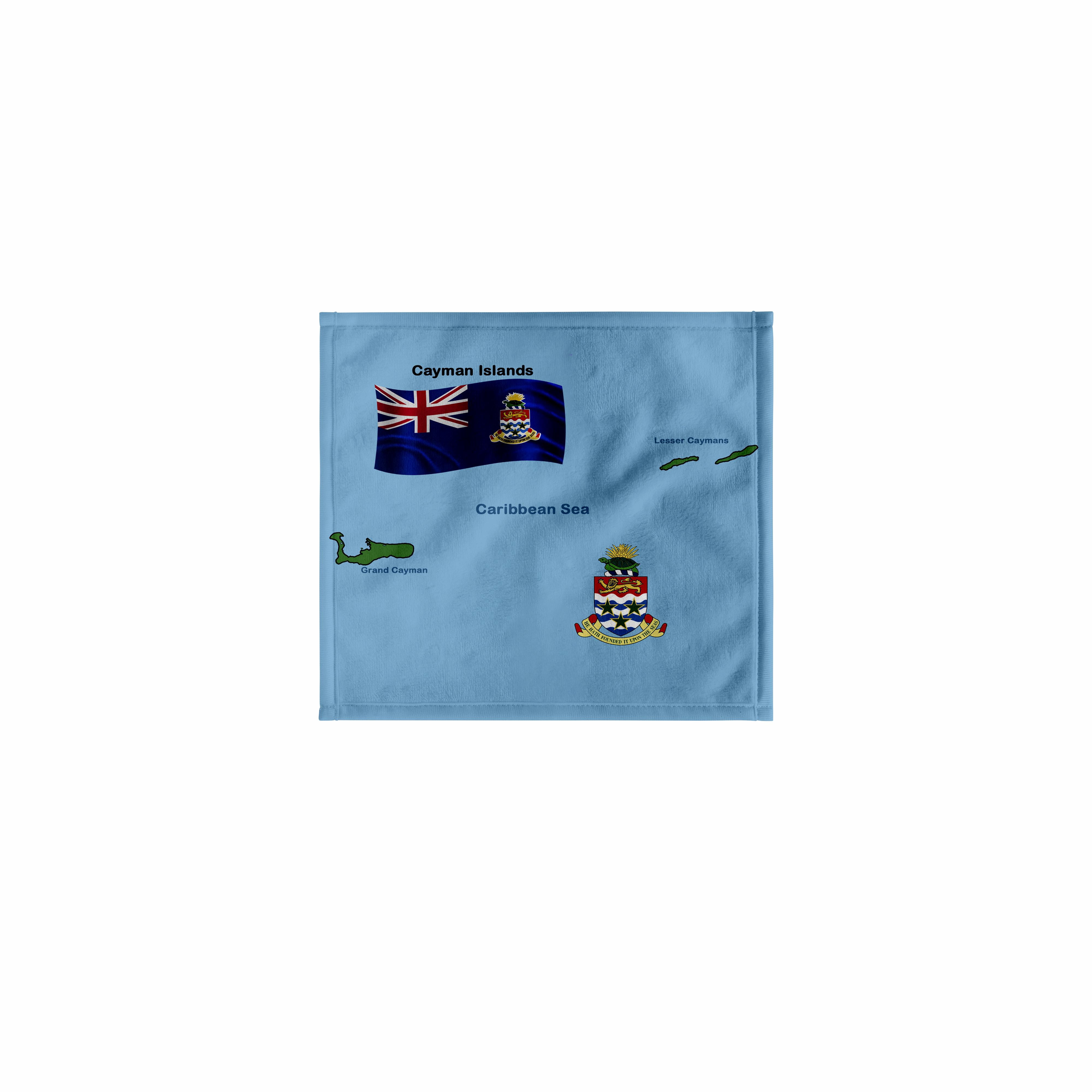 3dRose, Flag and Map of Cayman Islands shoeing both Grand Cayman and ...