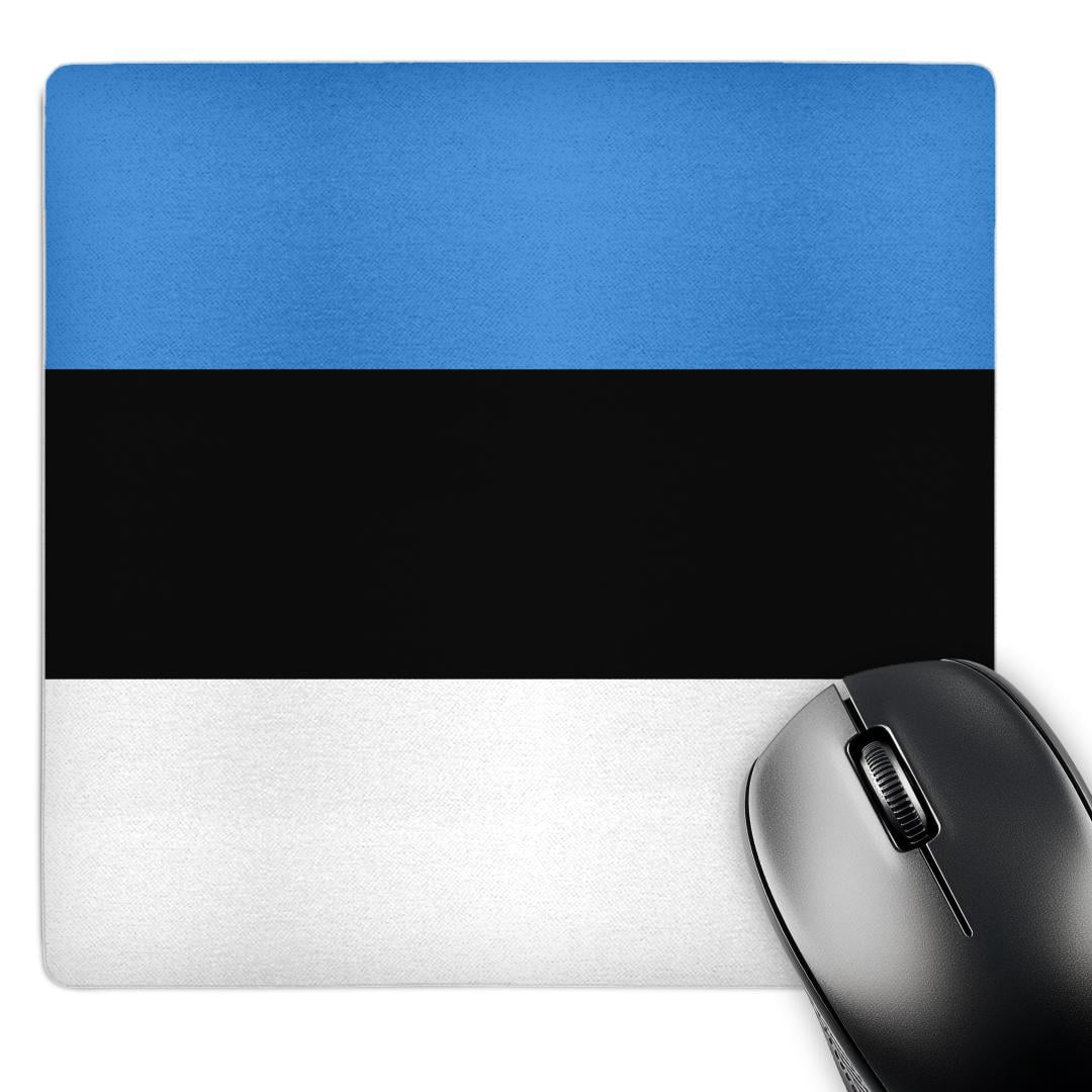 3dRose, Flag of Estonia - Estonian blue black white horizontal stripes ...