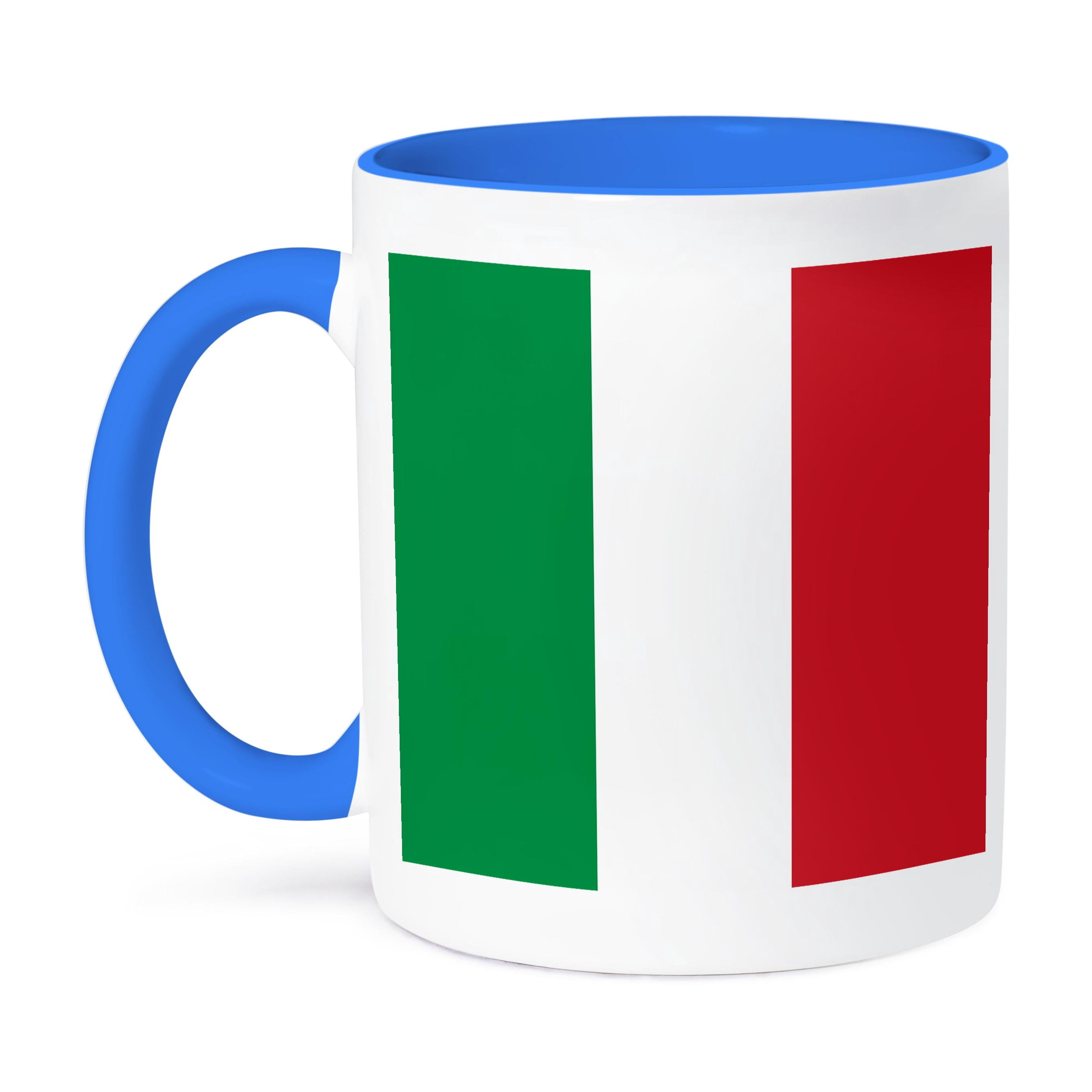3dRose, Flag of Italy square. Italian green white red vertical stripes ...