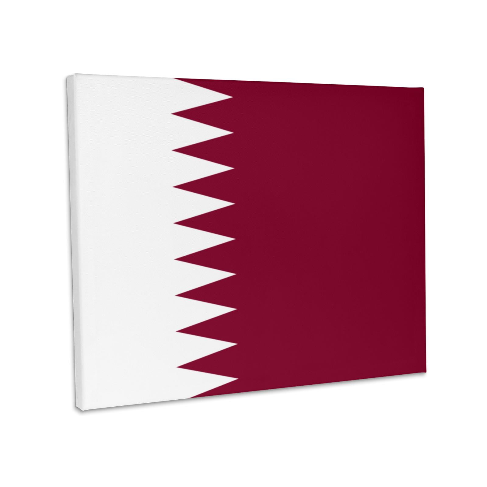 3dRose, Flag of Qatar - Qatari Maroon dark red and white zigzag zig zag ...