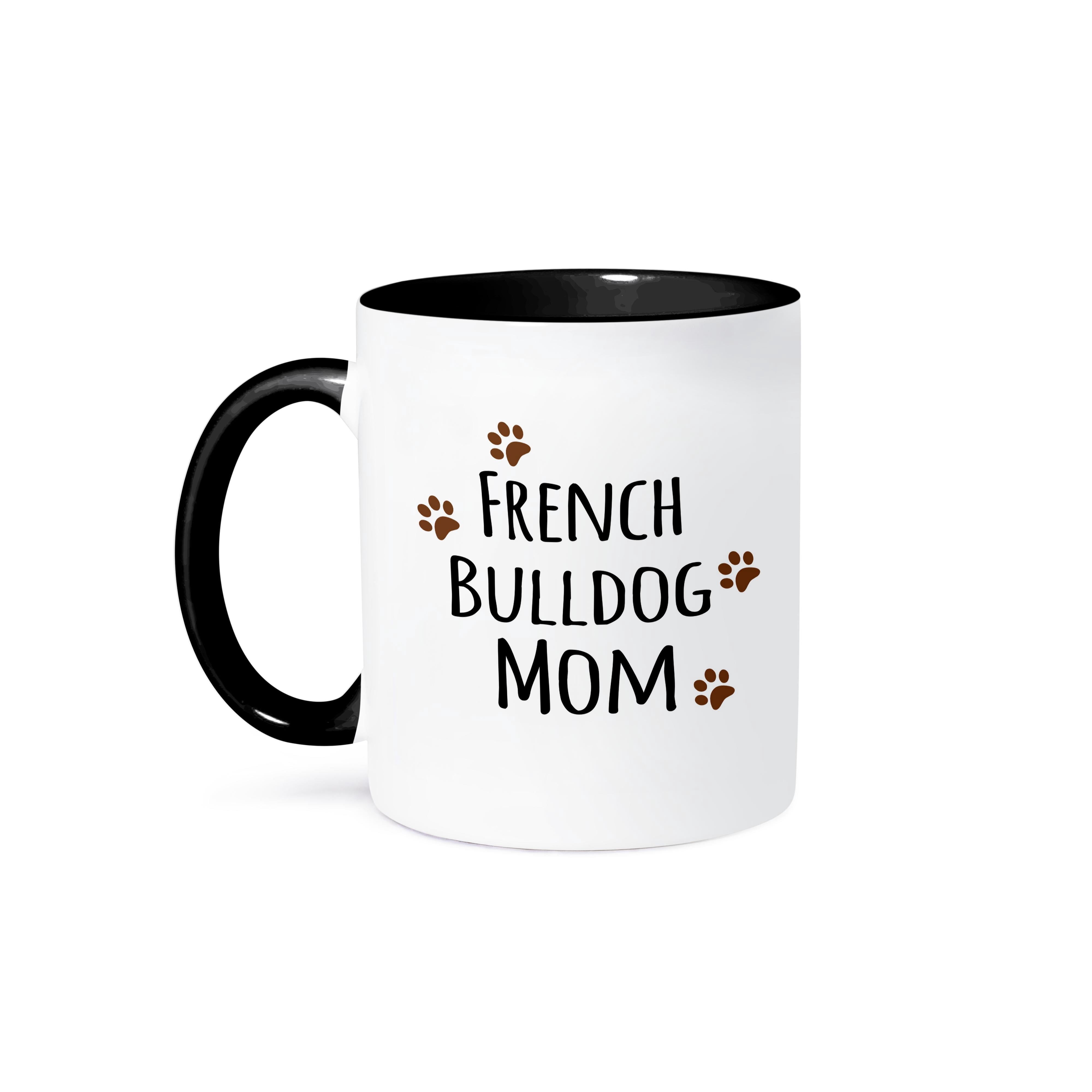 3dRose, French Bulldog Dog Mom - Doggie by breed - brown muddy paw ...