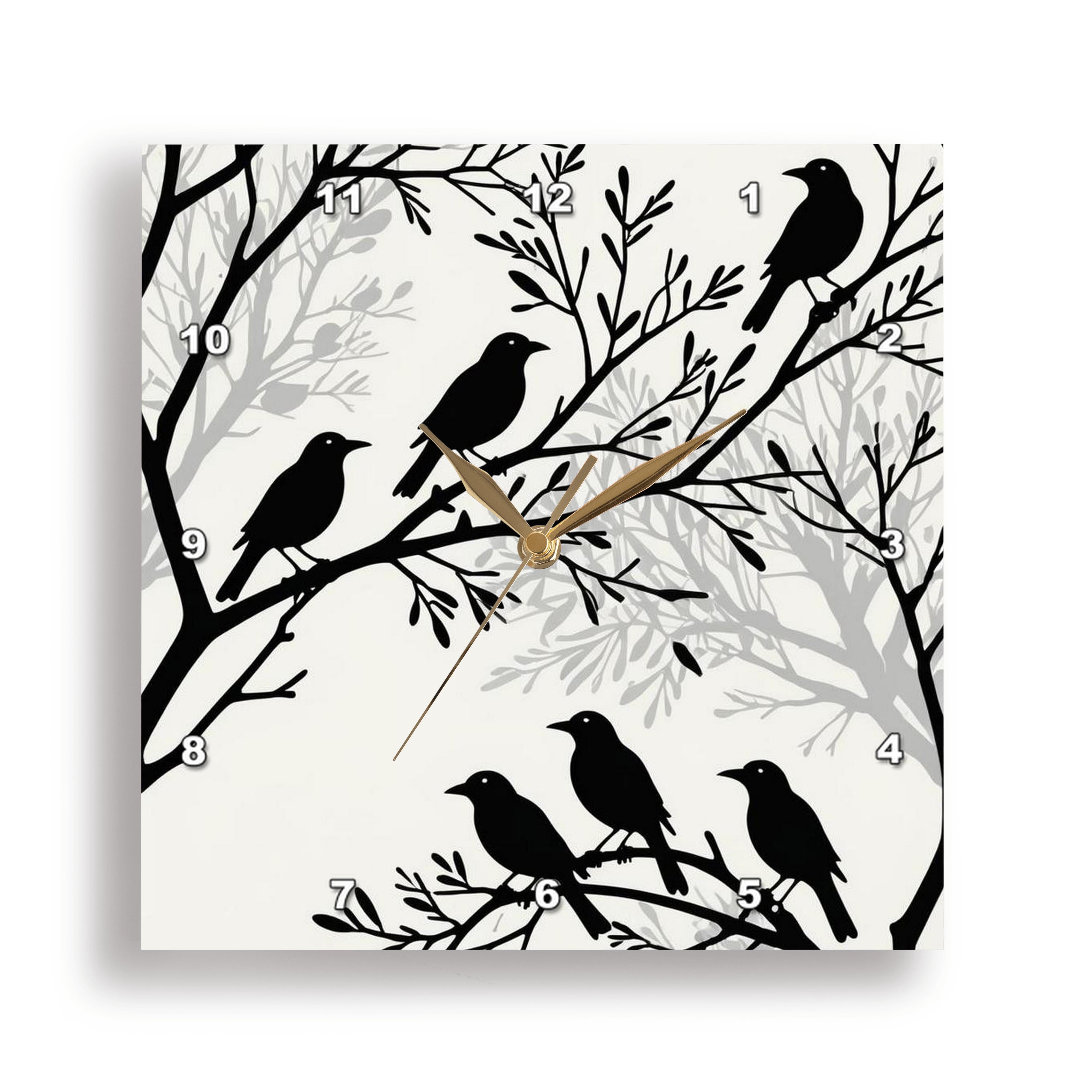 3dRose, From The Cradle To The Grave Storytelling Silhouette, 15x15 ...