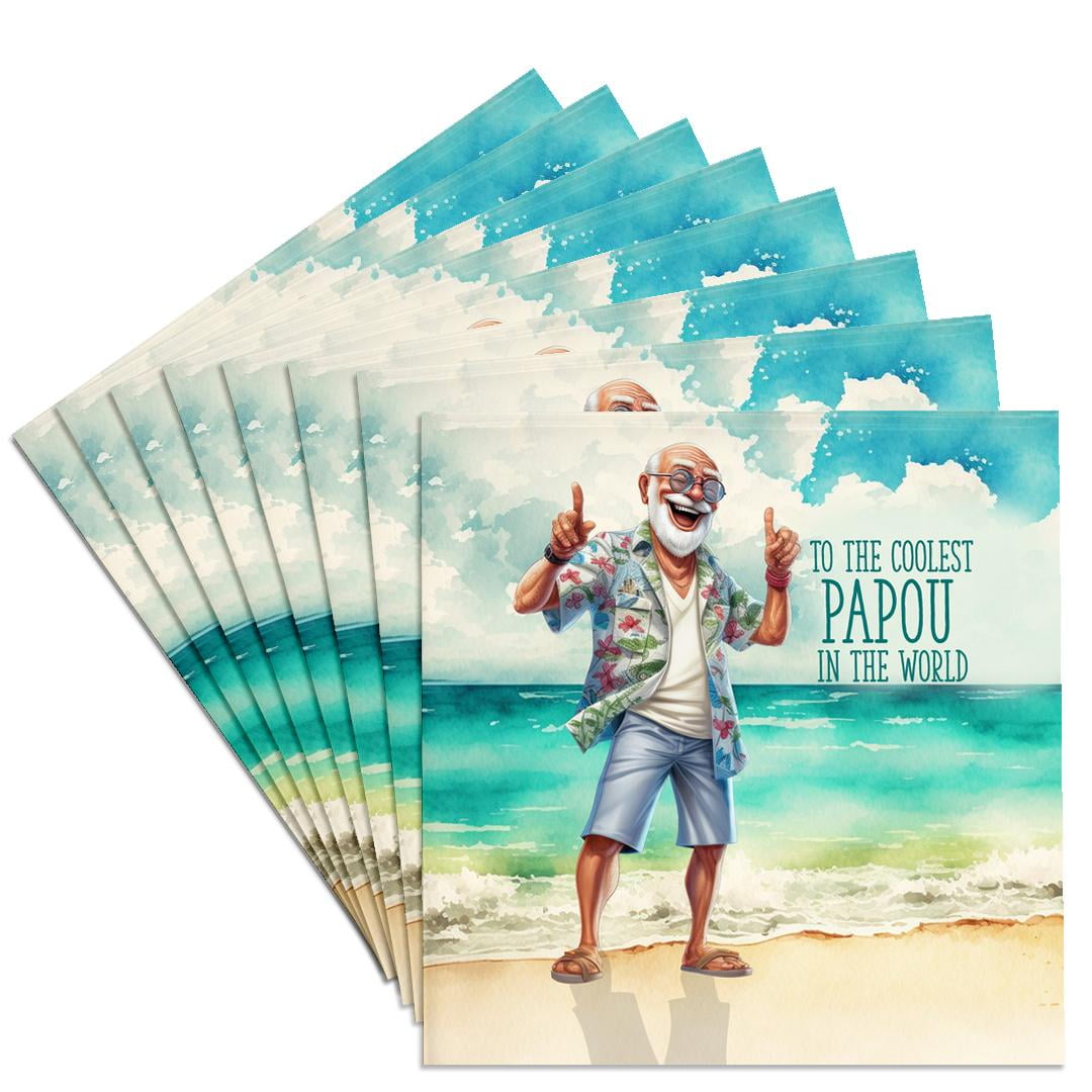 3drose, Fun Greek Papou on the Beach Is the Coolest Grandpa in the ...