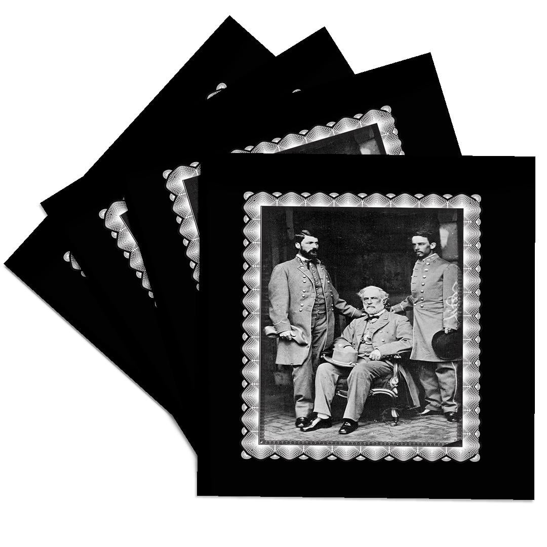 3dRose, Generals Robert E Lee, Curtis Lee and Colonel Walter Taylor by ...