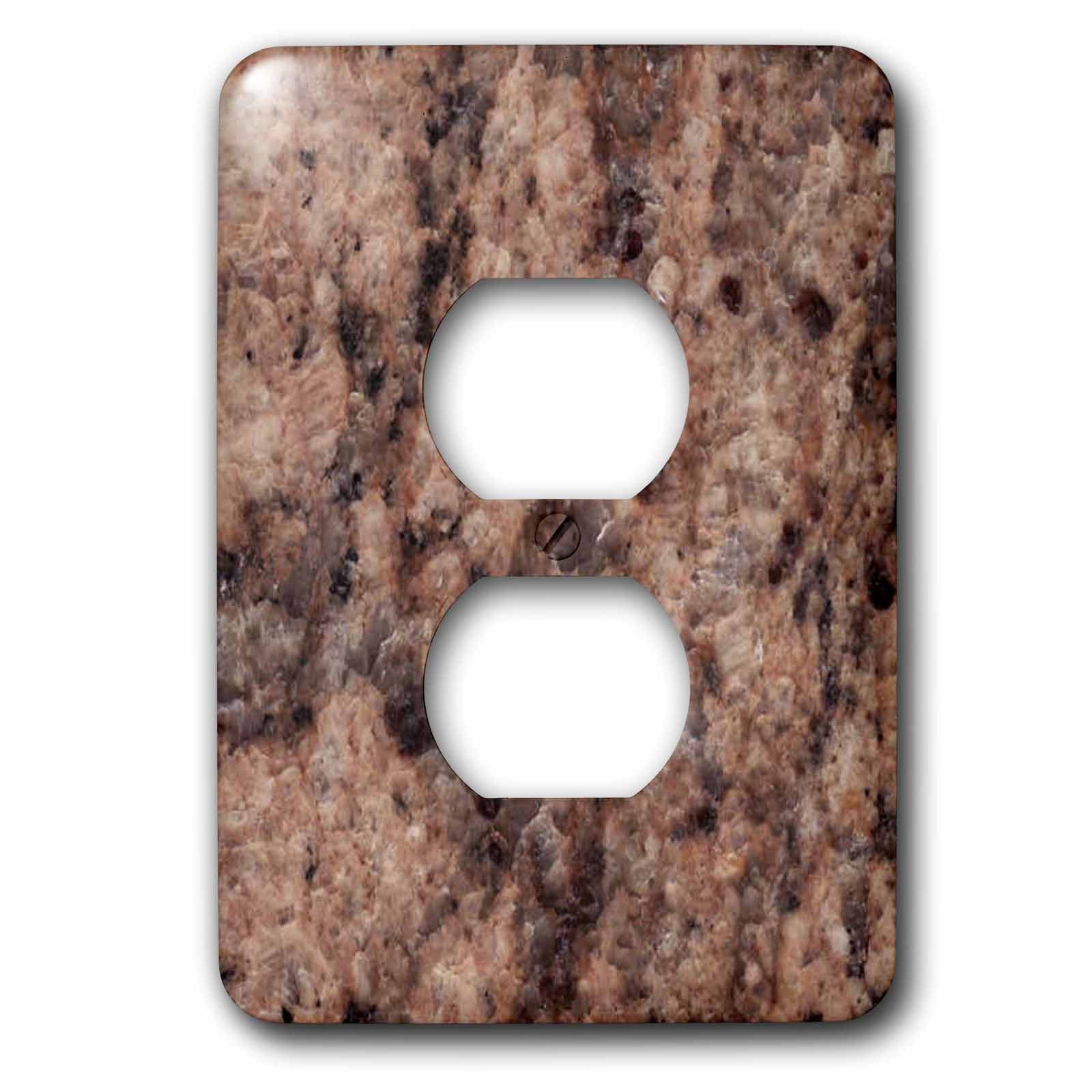 3dRose, Giallo Veneziano granite print, 2 plug outlet cover - Walmart.com